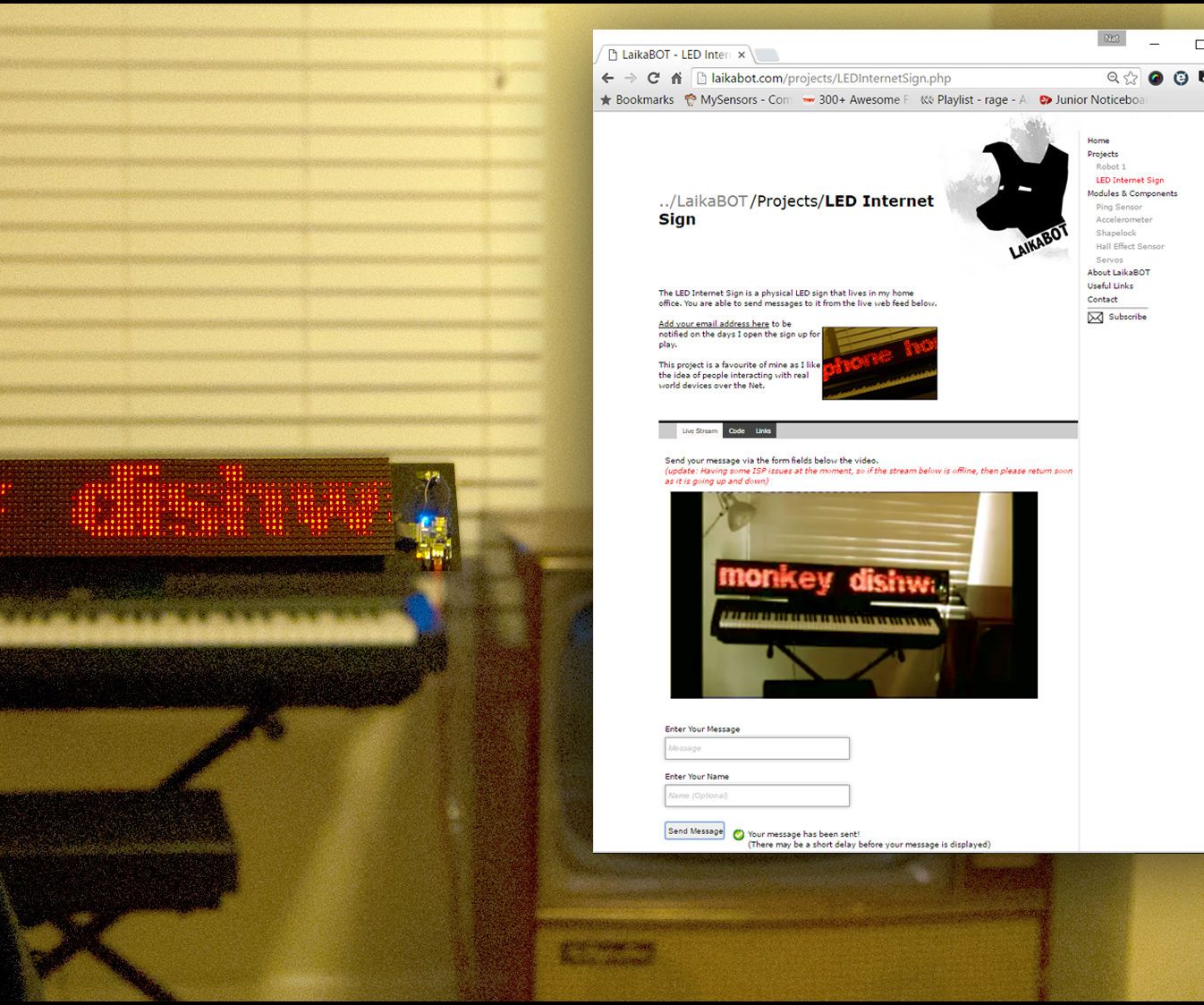 Internet Connected LED Sign : 8 Steps (with Pictures) - Instructables