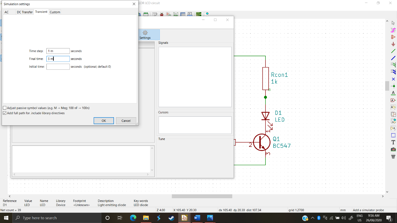 Simulating a KiCad Circuit : 7 Steps - Instructables