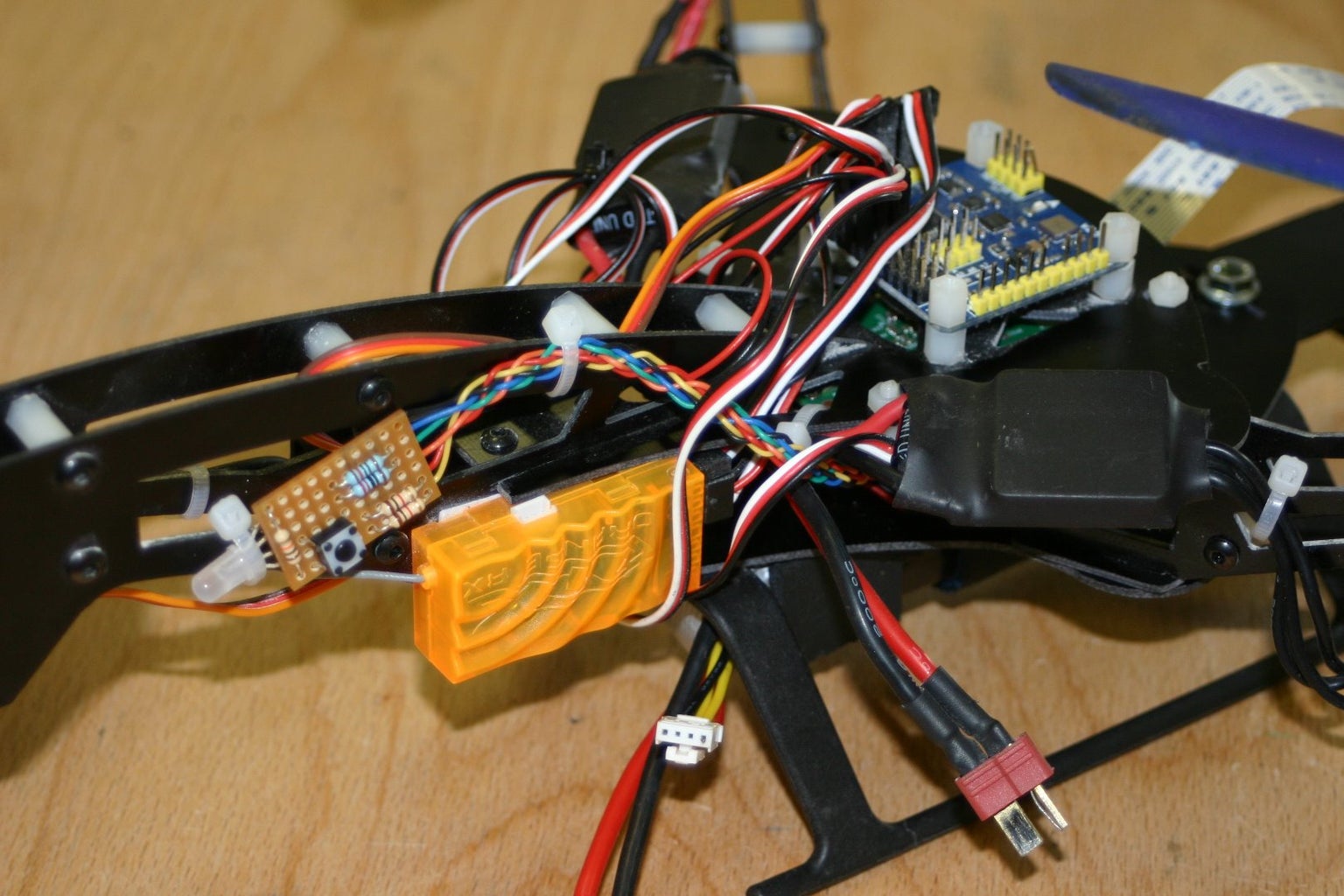 Simple Raspberry Pi Input Output Tricopter 4 Steps Instructables