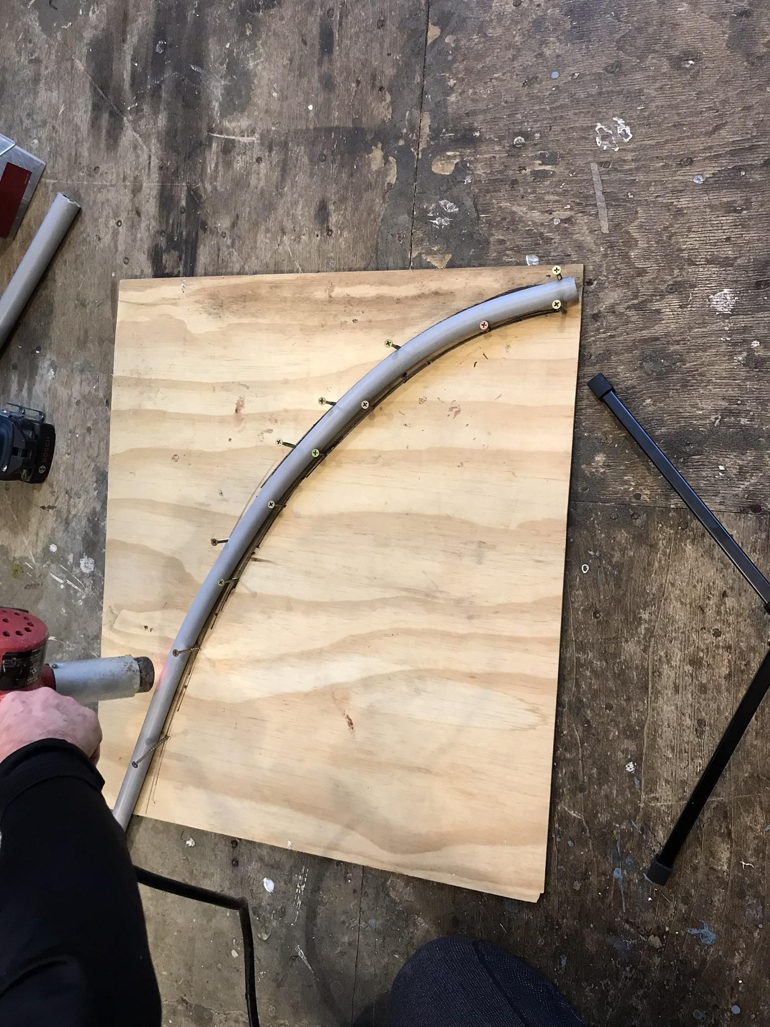 How to Build a Faux Gothic Temple in a Small Space Using PVC Pipes ...