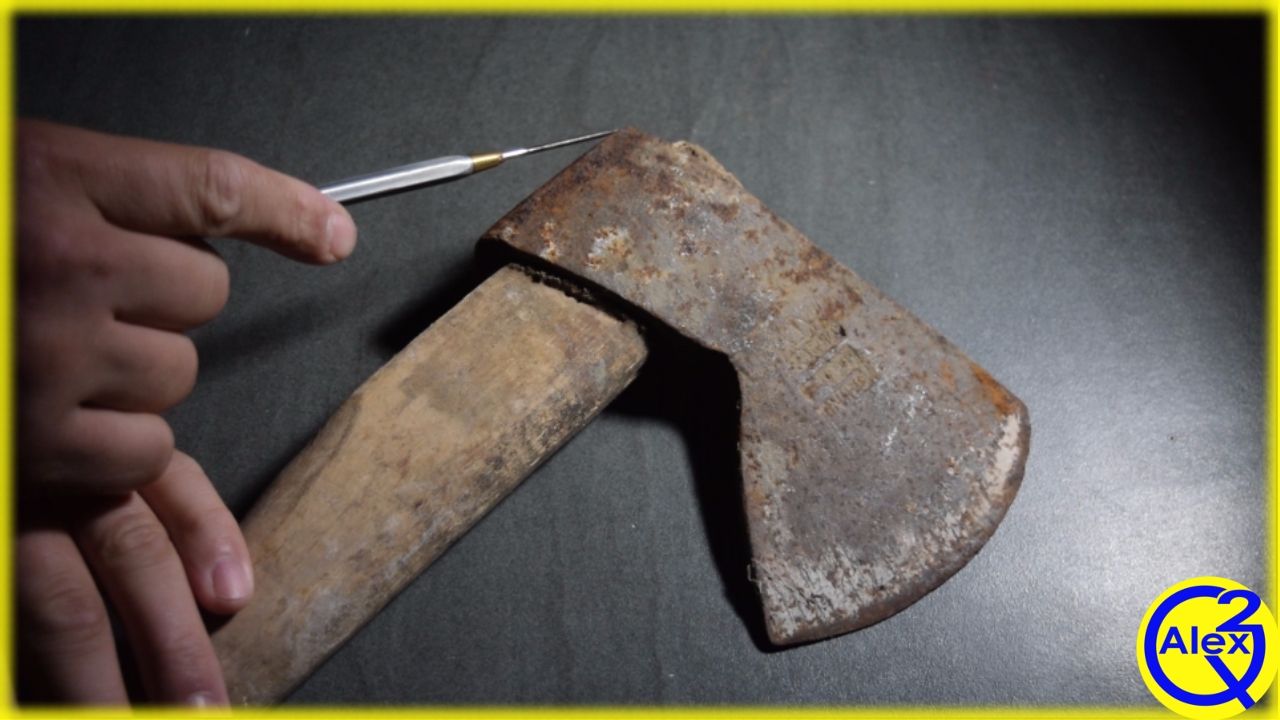 How to Make a Viking Style Axe From an Old Rusty Axe - No Forging : 16 ...
