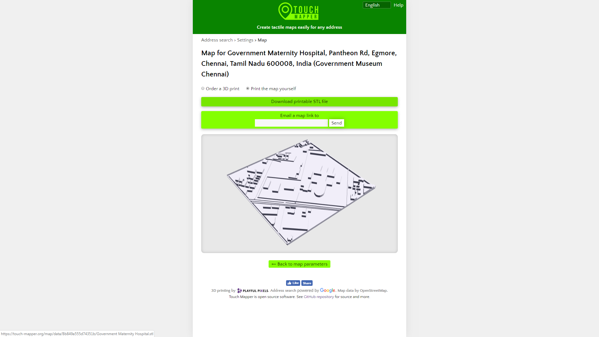 Tactile Map for People With Blindness or Partial Blindness Using Touch ...