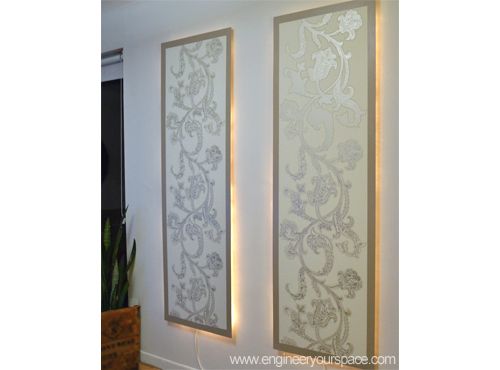 How to Make Lighted Floating Wall Panels - Instructables