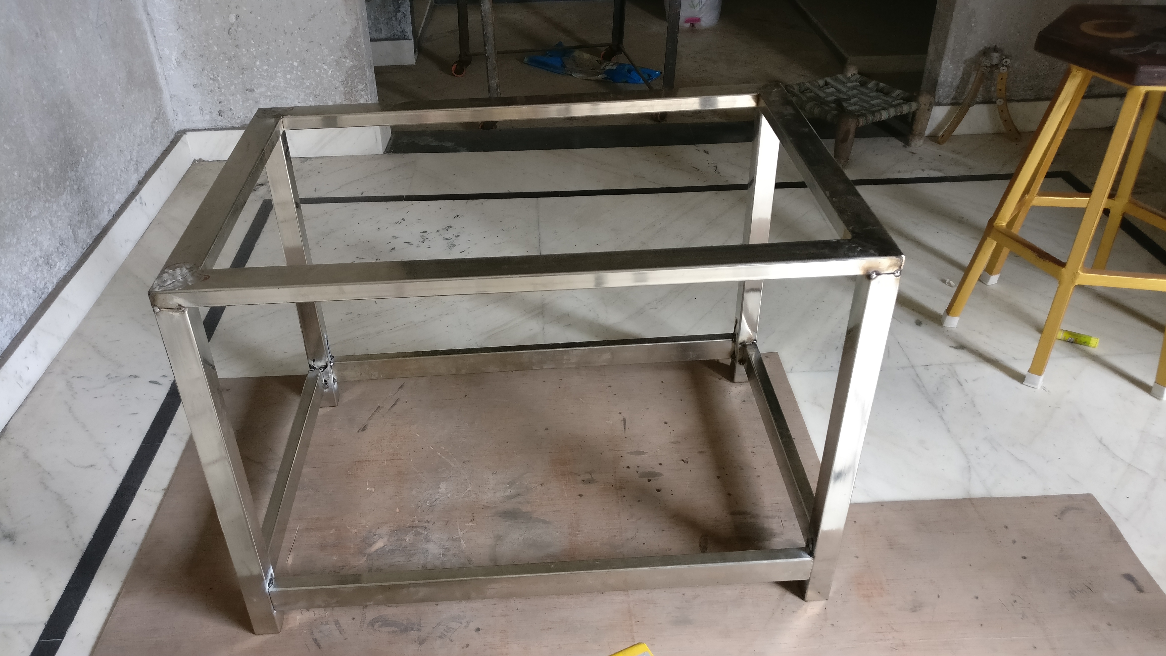 Stainless Steel Coffee Table With Ceramic Top : 11 Steps (with Pictures ...