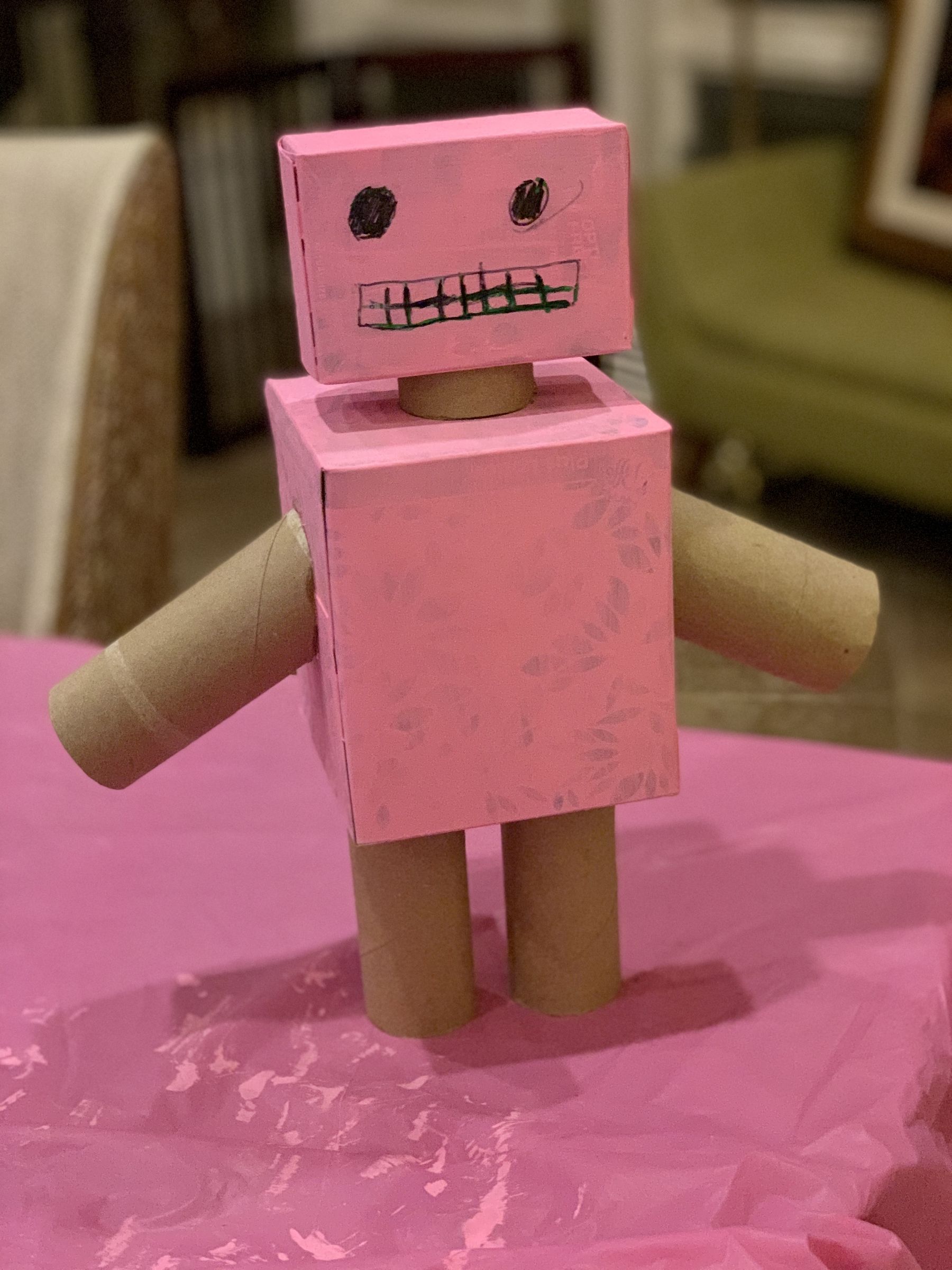 Cardboard Robot Project Robot De Carton