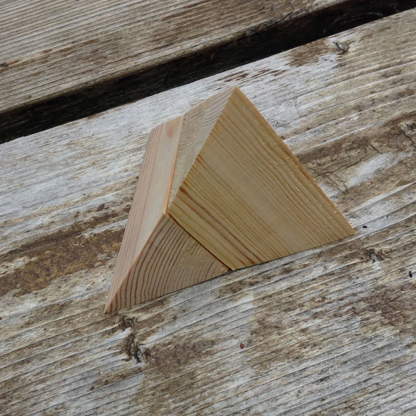 Two Piece Wooden Pyramid Puzzle : 4 Steps - Instructables