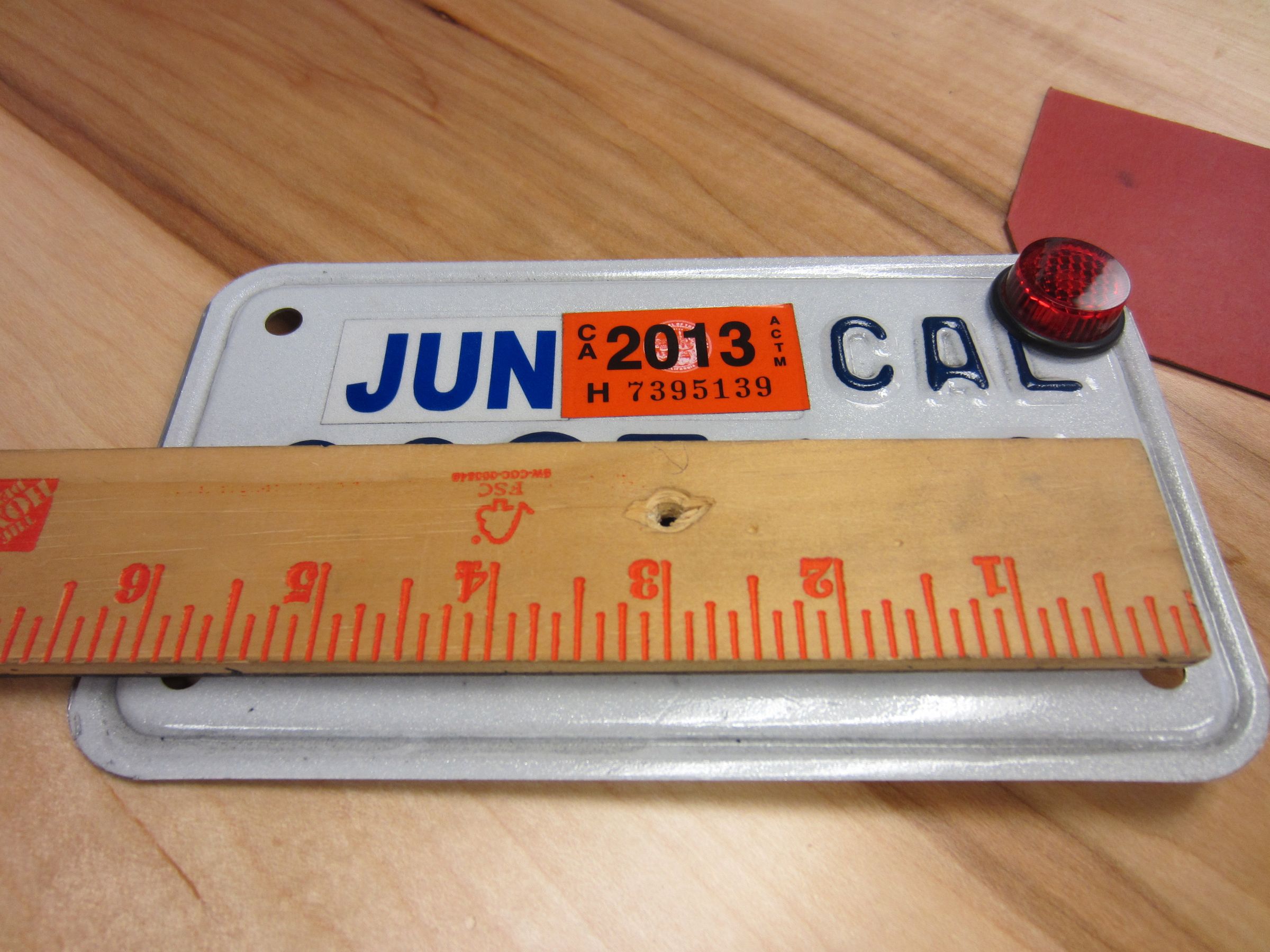 Display a Motorcycle Parking Permit Without Marring Your Paint! : 4 ...