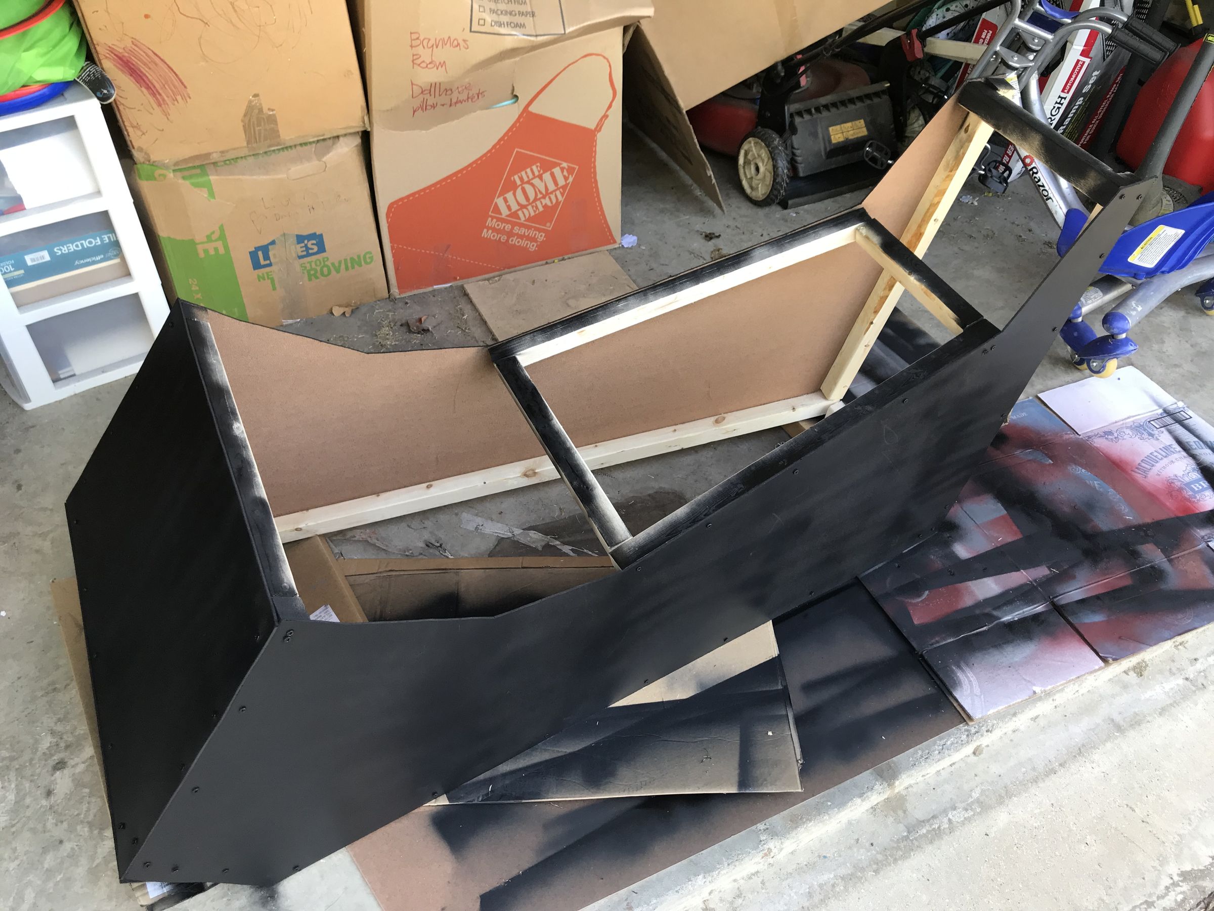 Millennium Falcon Dashboard (Full Scale Garage Build) : 7 Steps (with ...