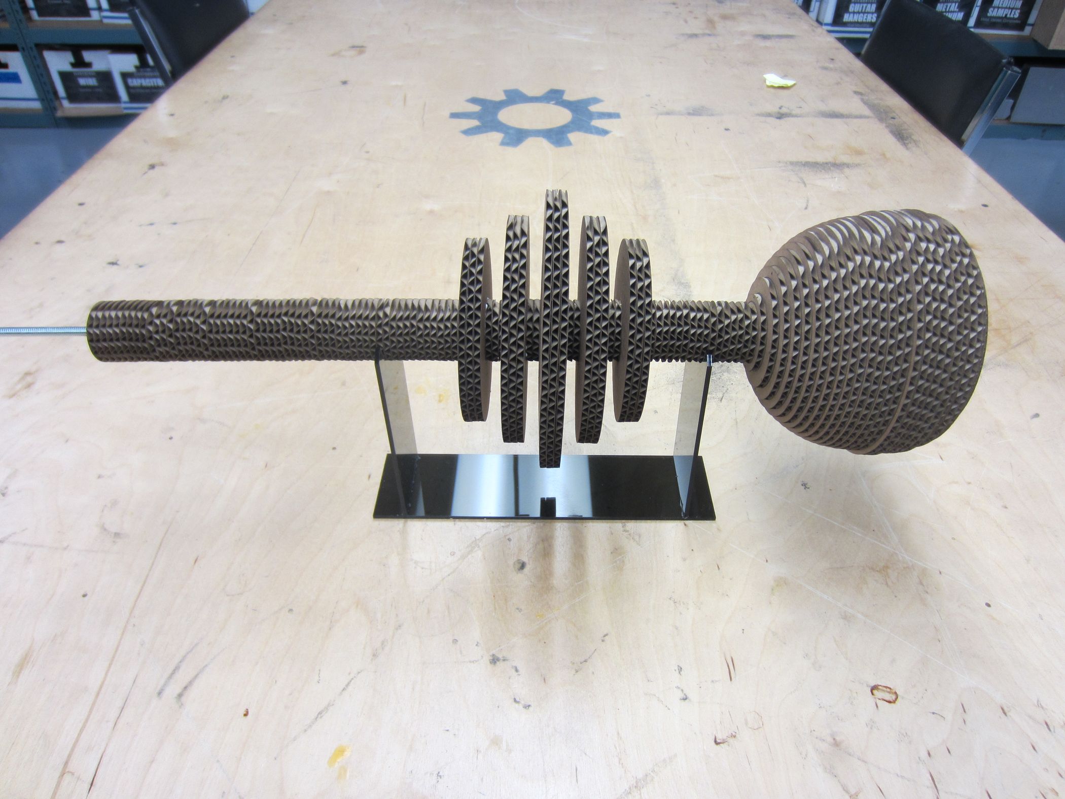 Laser Cut Cardboard Dalek Eyestalk : 9 Steps - Instructables