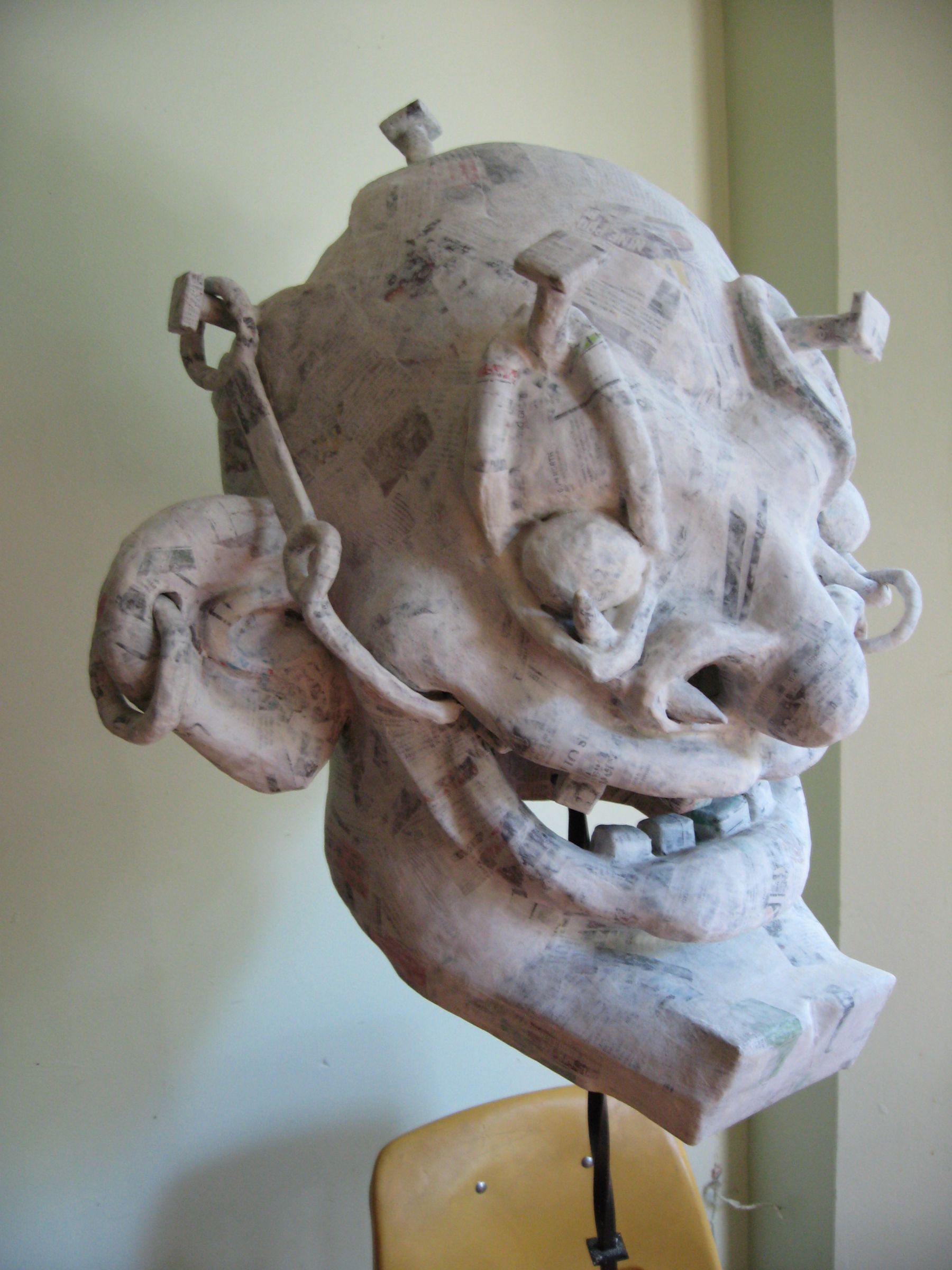 Giant Mask: Horror Head! : 12 Steps (with Pictures) - Instructables