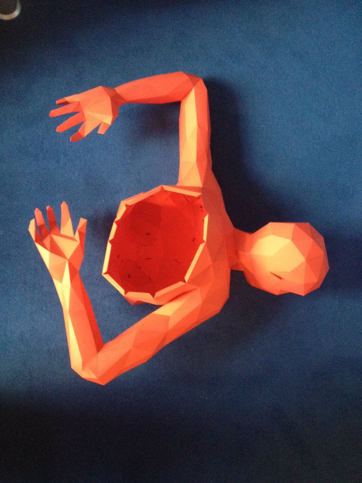 Out of This Wall – Papercraft Sculpture : 9 Steps (with Pictures ...