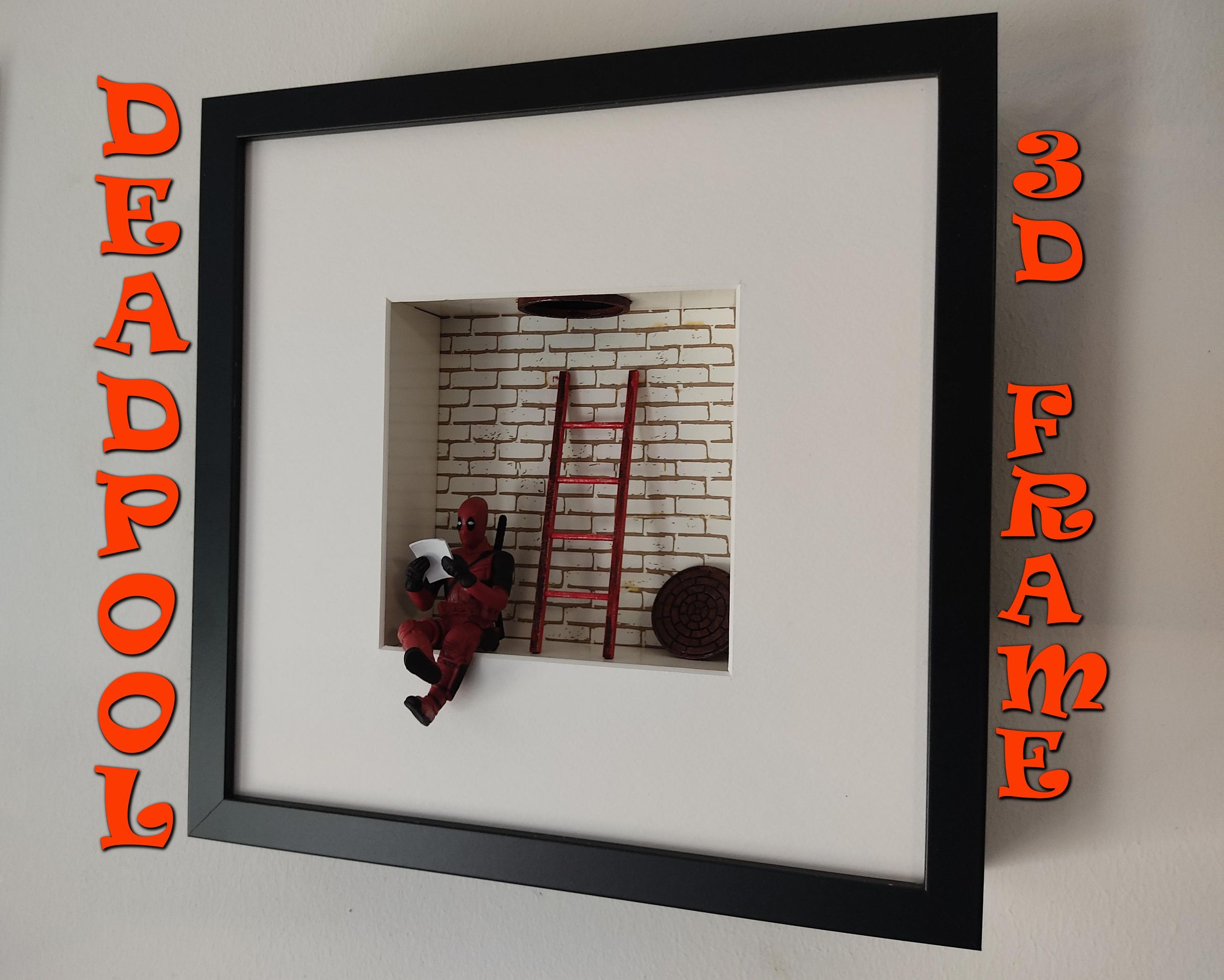 Deadpool 3D Frame : 5 Steps (with Pictures) - Instructables