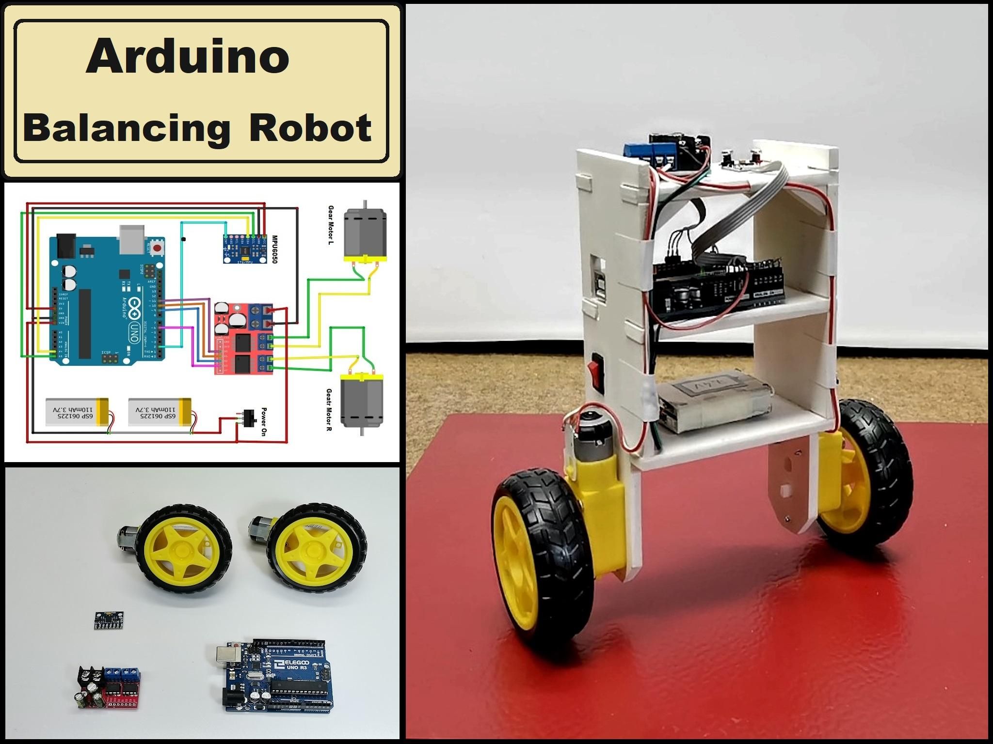 Arduino Two Weel Self Balancing Robot : 4 Steps (with Pictures) - Instructables