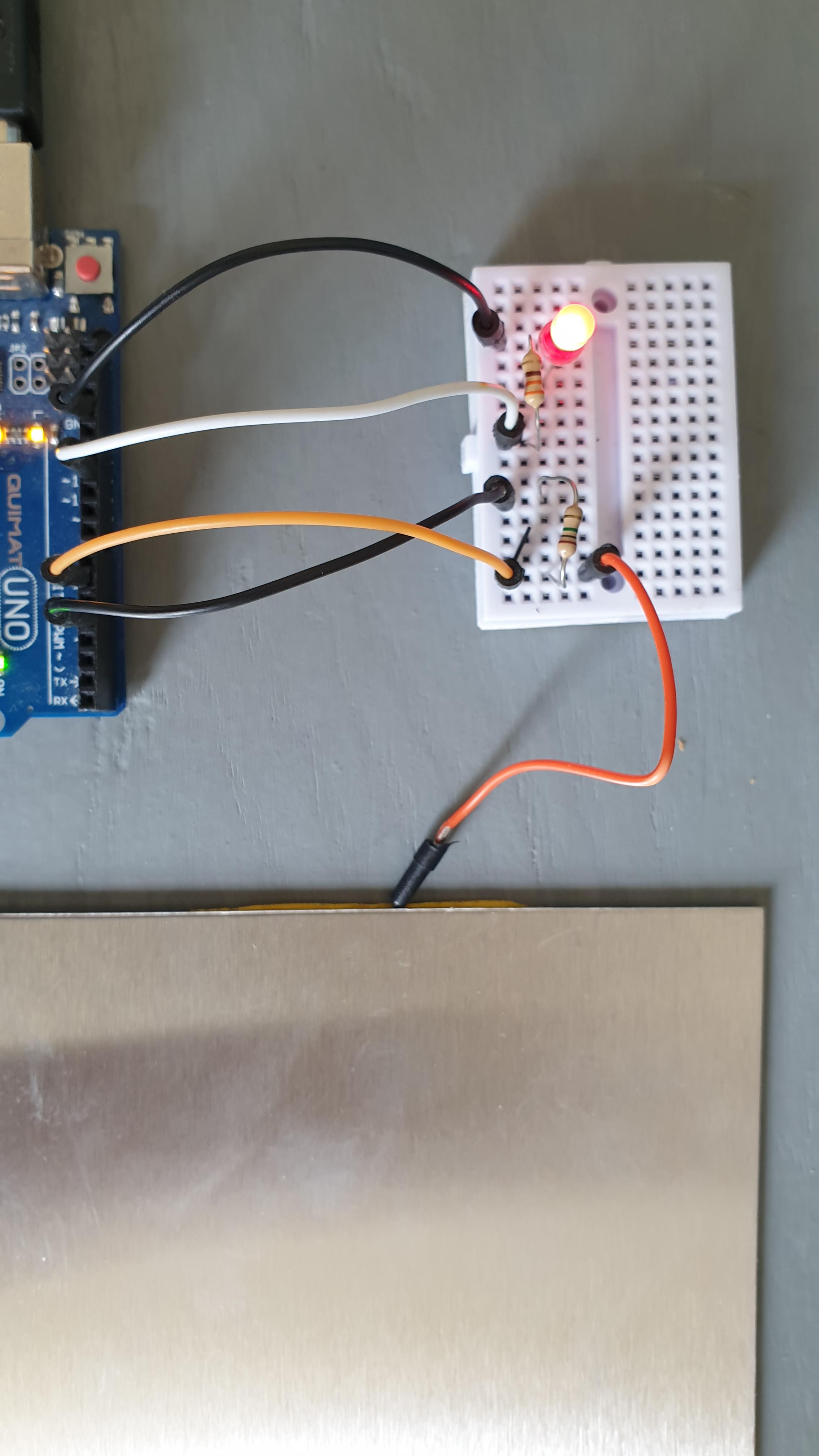 Capacitive Touch Controlled LED With Arduino : 3 Steps - Instructables