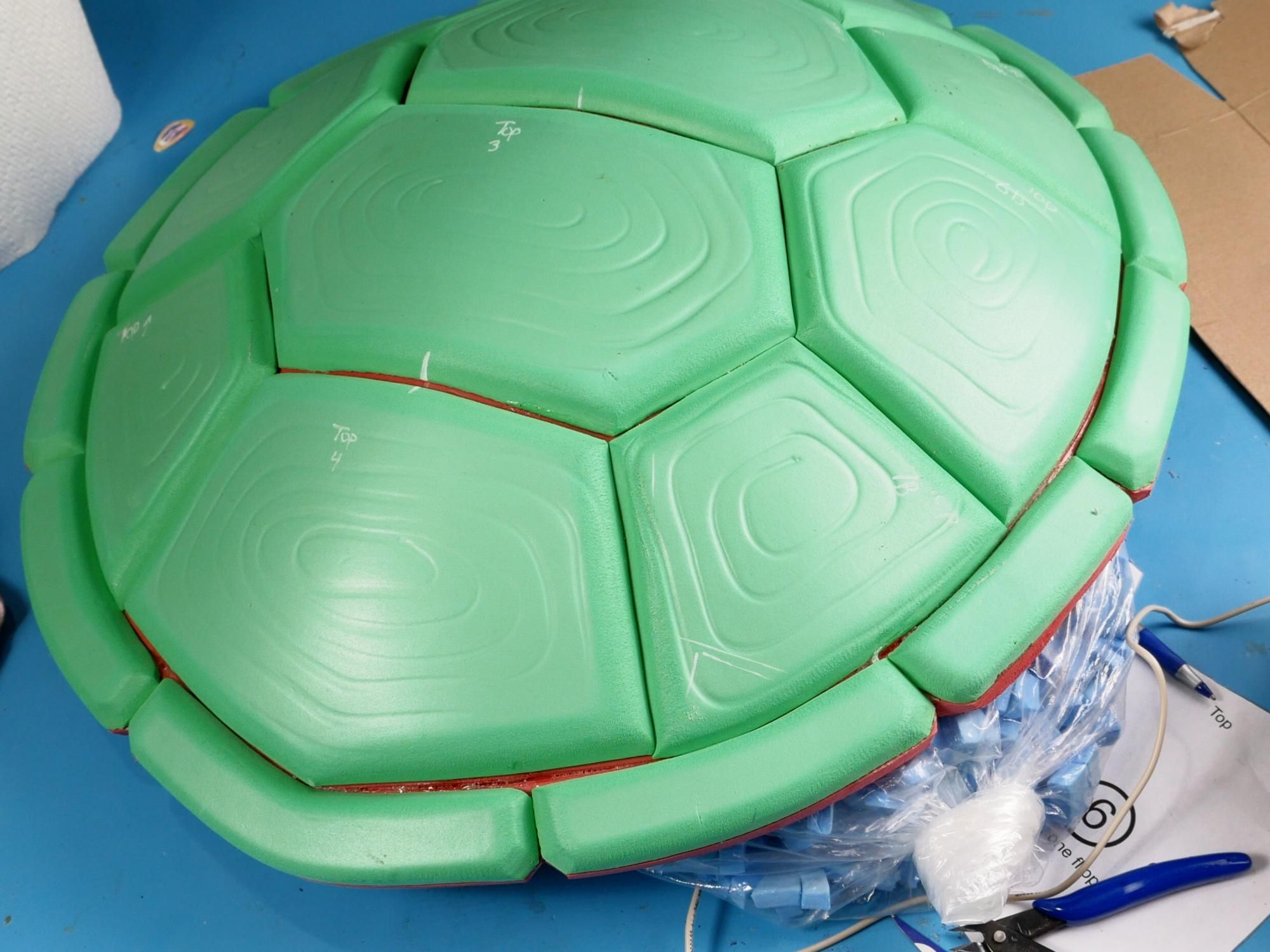 DIY Turtle Shell From a Foam Mat! : 29 Steps (with Pictures ...