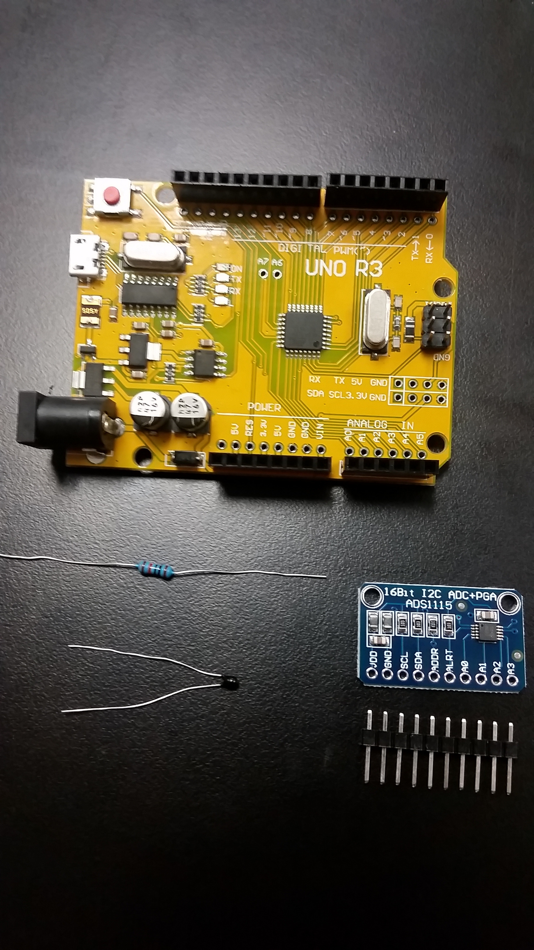 16-bit I2C Temperature Monitor Using Arduino : 6 Steps (with Pictures ...