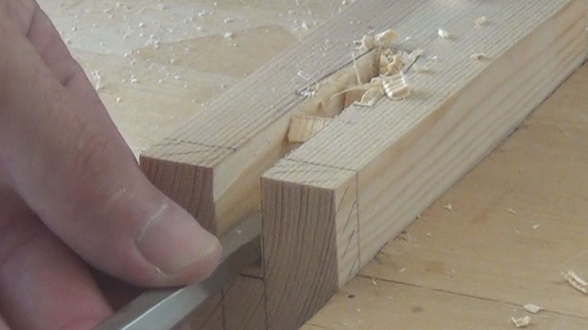 Stepped Gooseneck Splice (Koshikake Kamatsugi) : 6 Steps (with Pictures ...