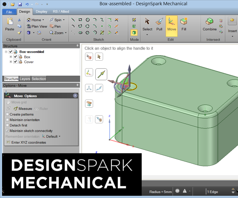 Designspark Mechanical Tutorial Designspark Mechanical 4.0 Basics