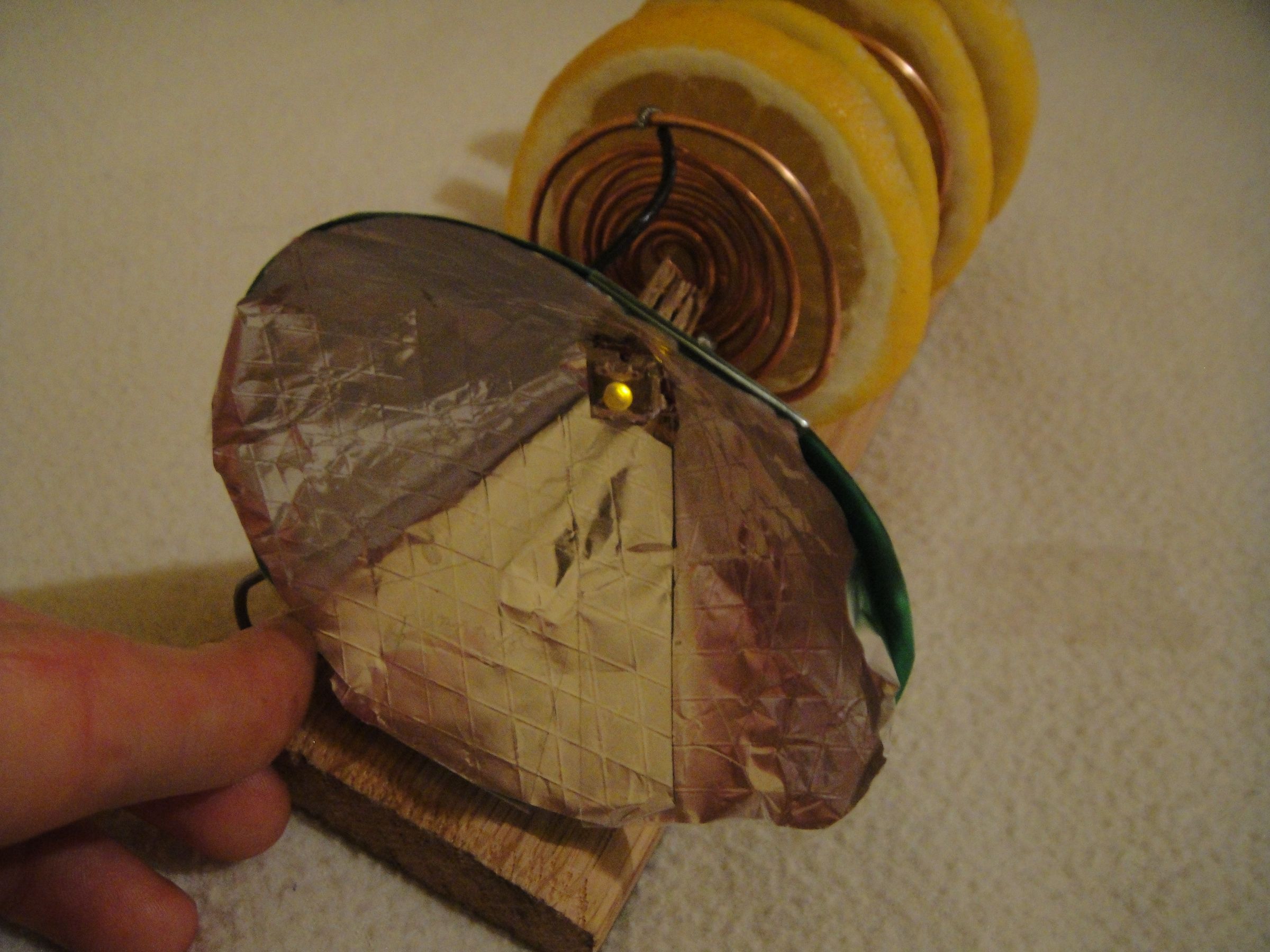 Lemon Flashlight, My Electro-culinary Dish! : 9 Steps (with Pictures ...