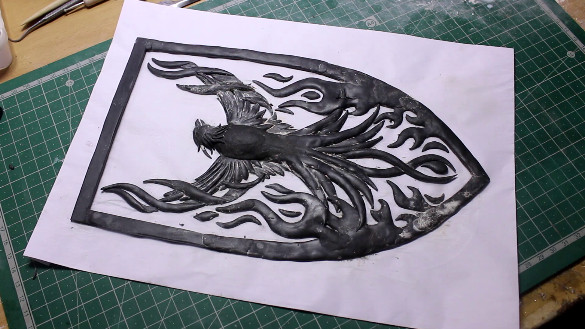 Phoenix Bird Wall Sculpture : 13 Steps (with Pictures) - Instructables