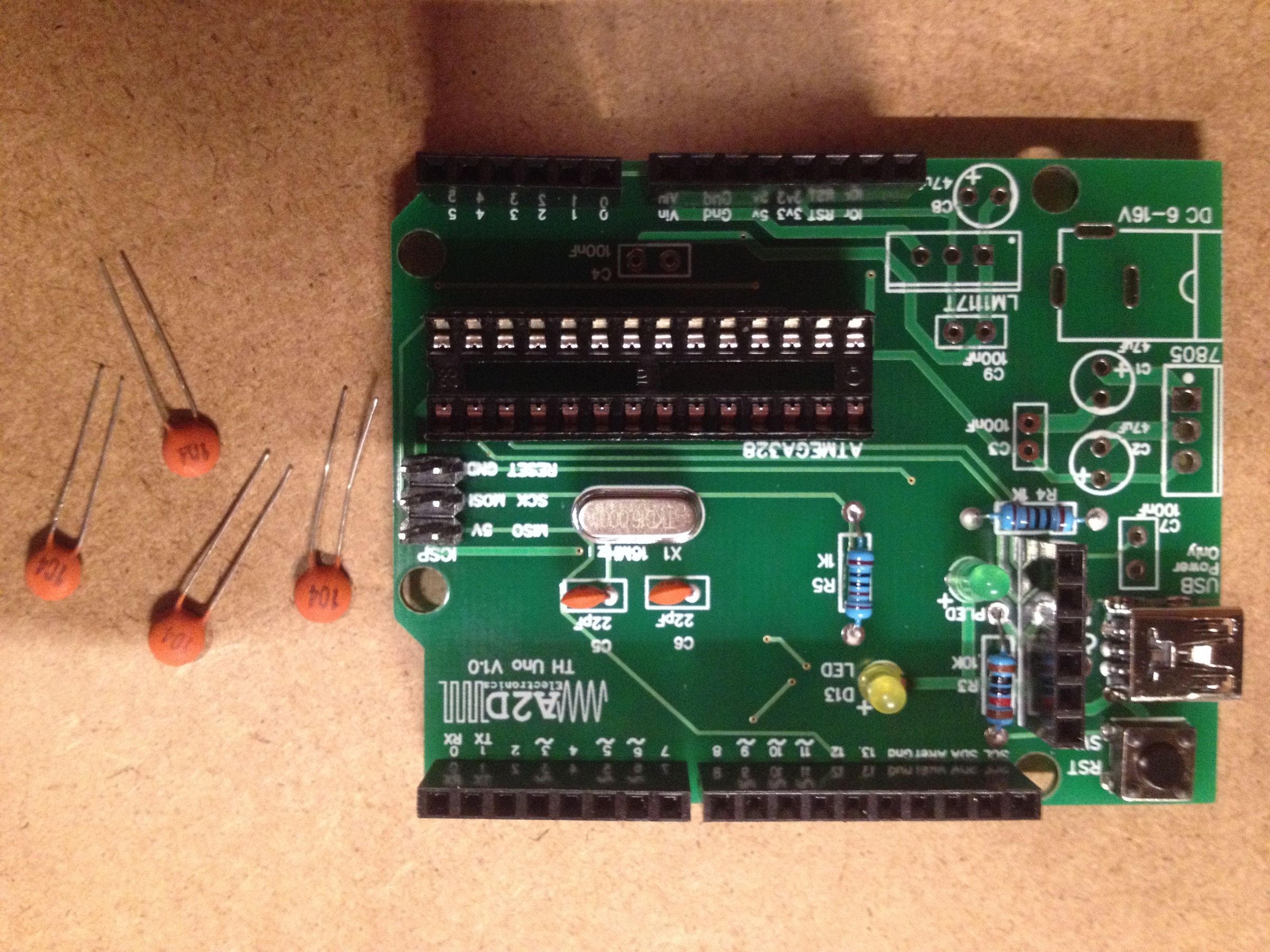 Building a DIY Arduino on a PCB and Some Tips for Beginners : 17 Steps ...