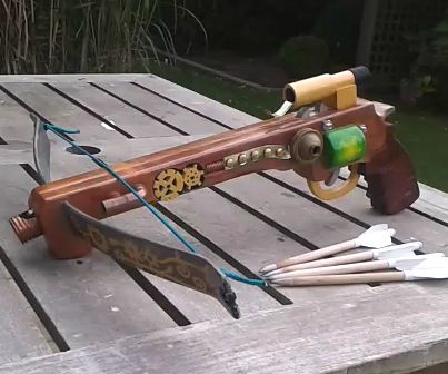 Pistol Crossbow (steampunk or Military Style) - Instructables