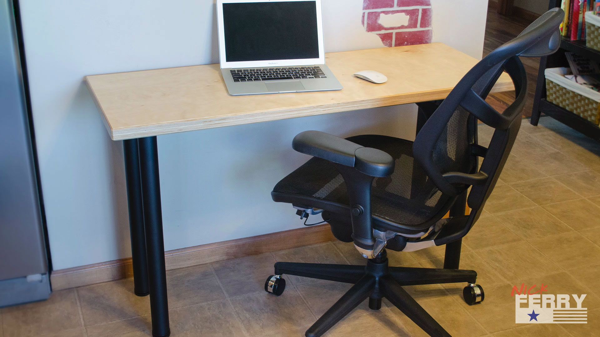 DIY Office Desk (or Table or Bench) : 9 Steps (with Pictures ...