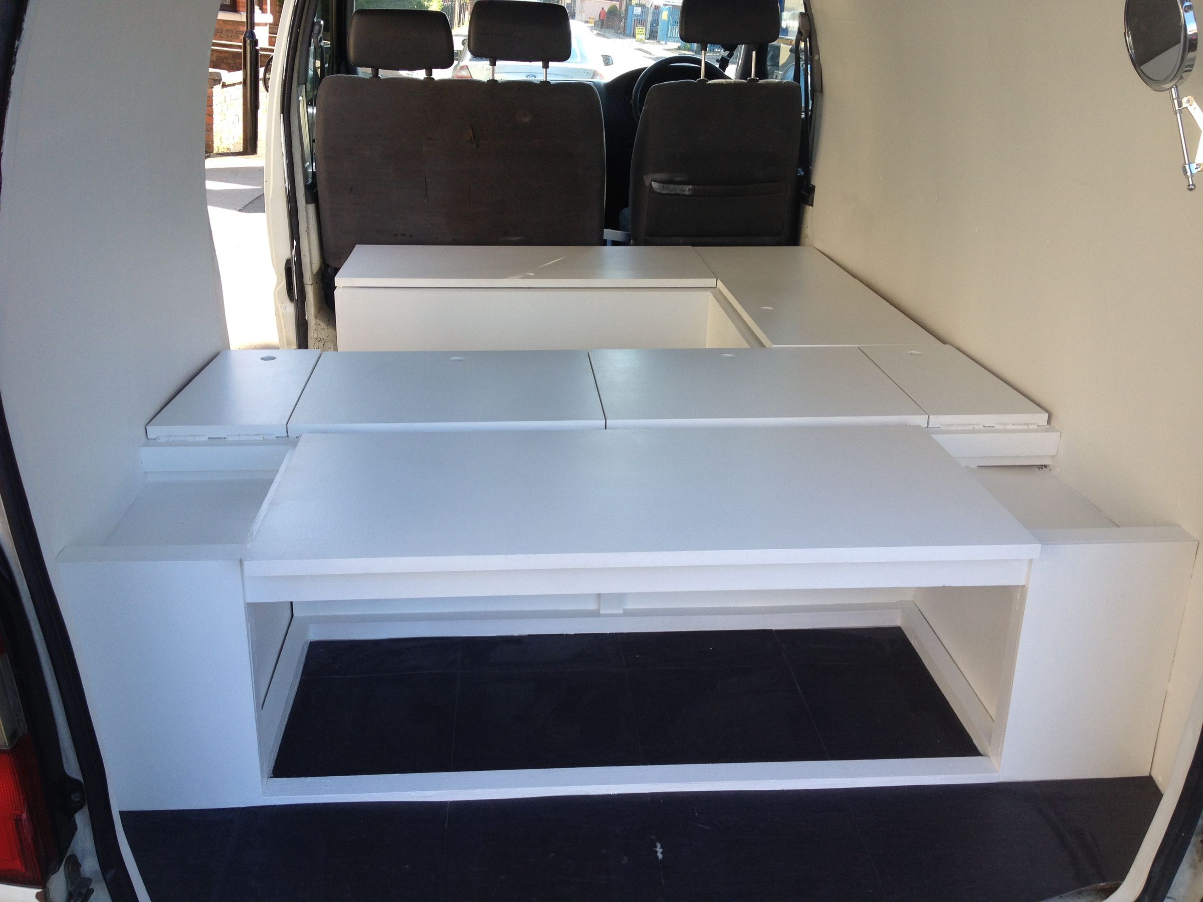 White Van Camper Conversion : 10 Steps (with Pictures) - Instructables