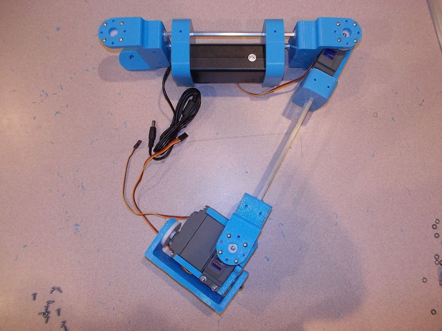 ASPIR: Full-Size 3D-Printed Humanoid Robot : 80 Steps (with Pictures ...