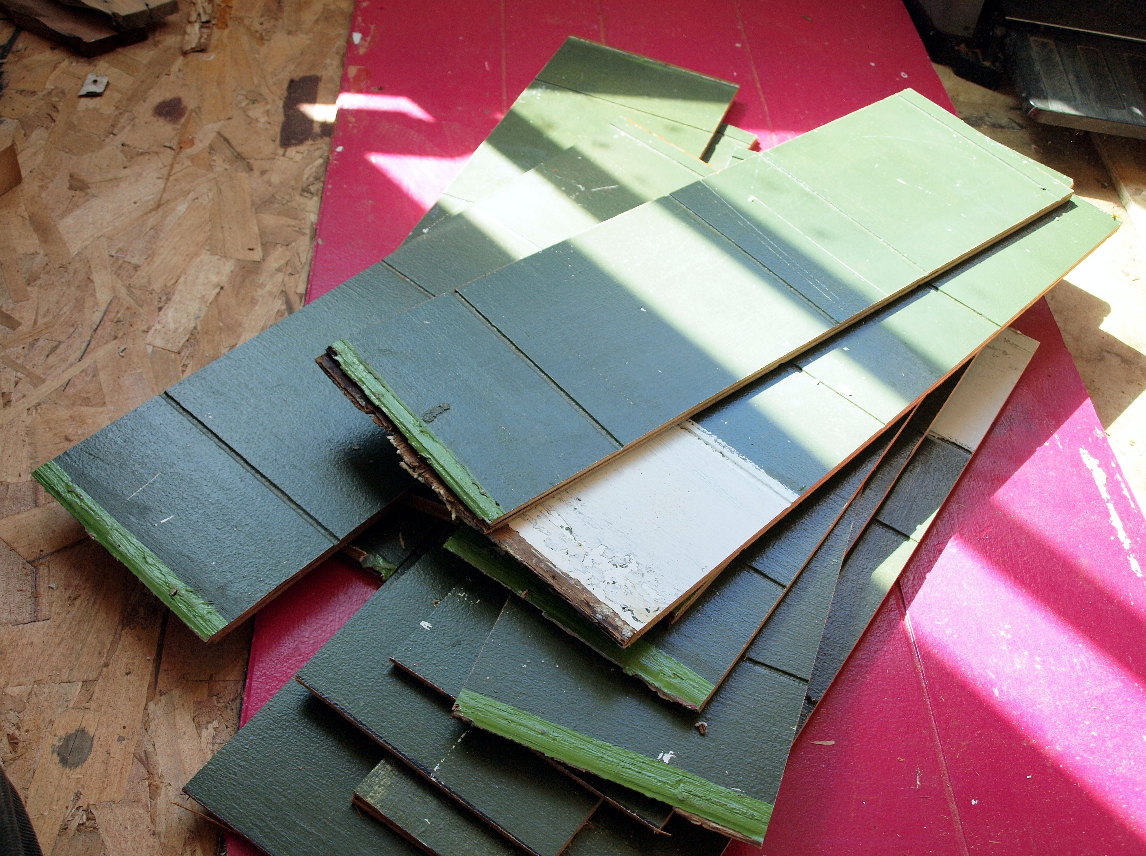 Making Shelf Dividers / Organizers From Junk Wood and Old Paneling. : 8 ...