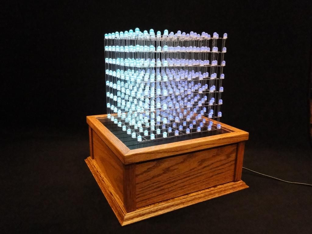 8X8X8 3D RGB LED Cube : 18 Steps (with Pictures) - Instructables