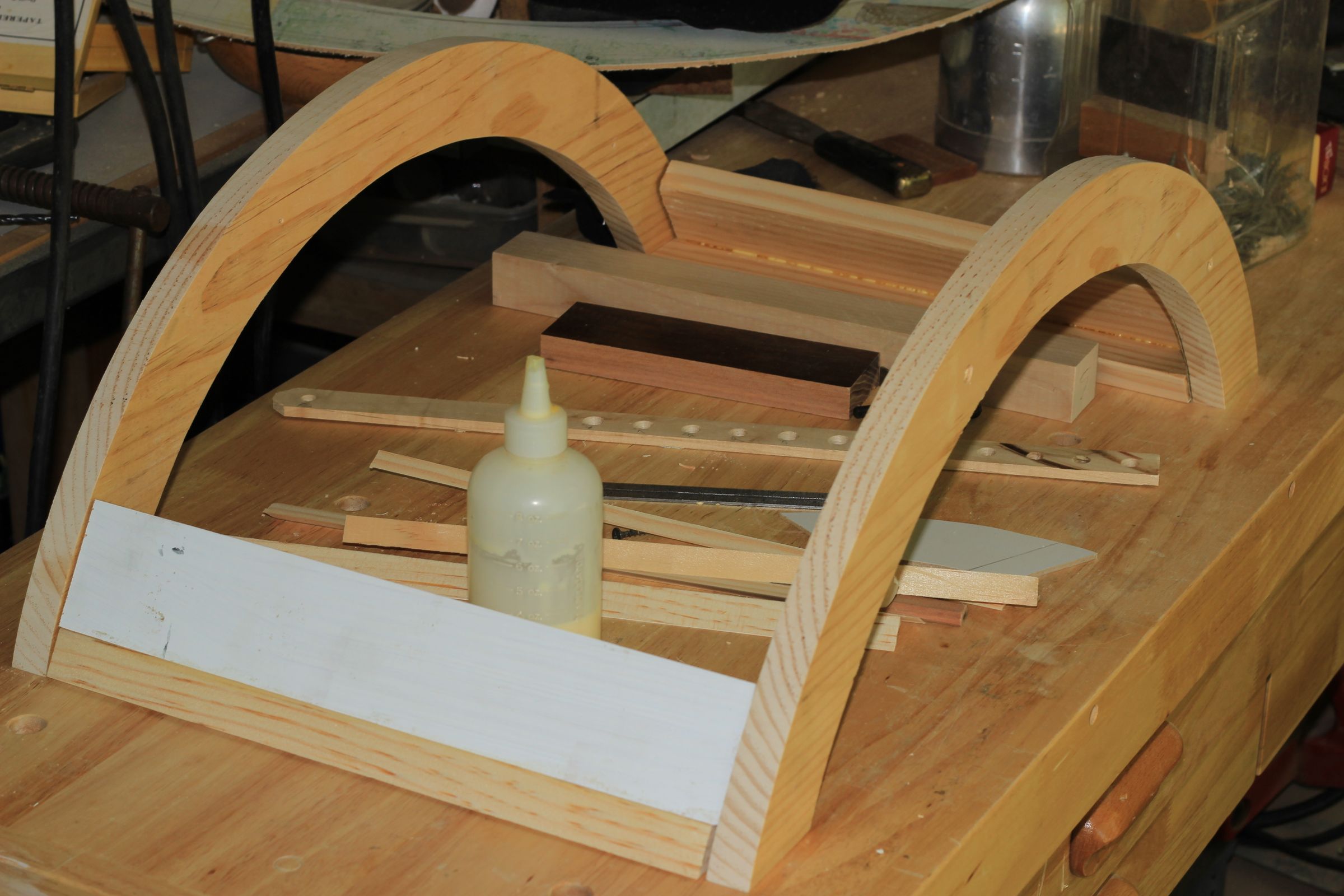 Curved Bench and Infant Sized Boat Photographers Props (with Pictures ...