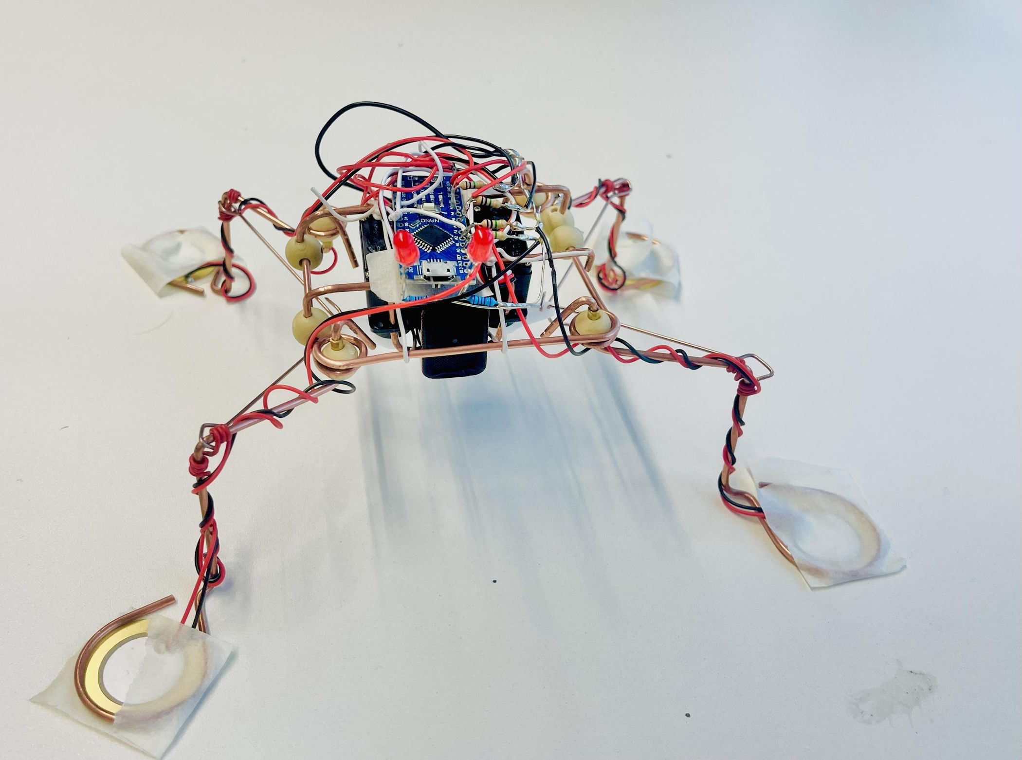 Desk Crit(ter) - a Desktop Robot That Responds to Knocking : 5 Steps ...