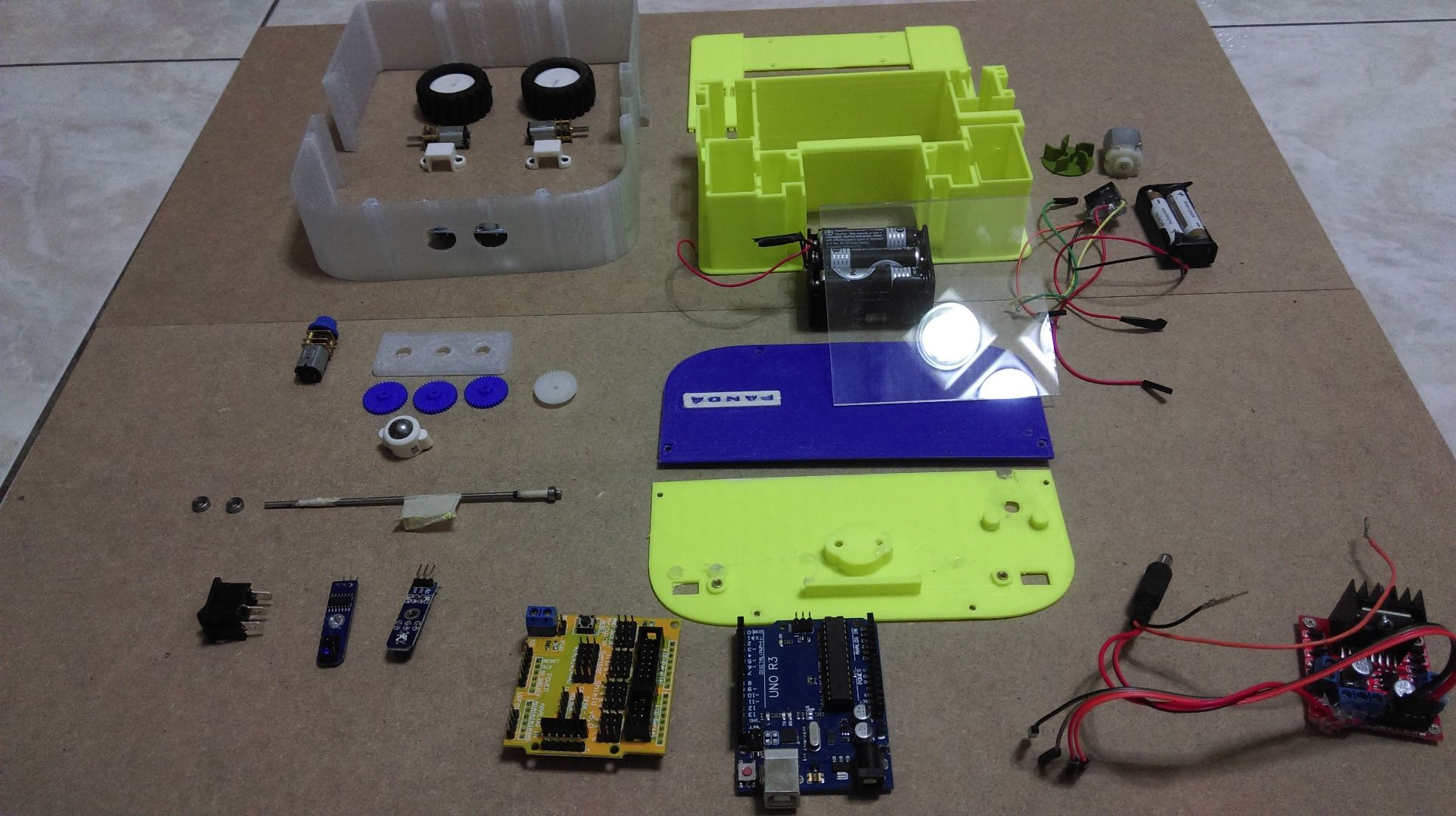PANDA- THE ULTIMATE CLEANING ROBOT : 16 Steps (with Pictures ...