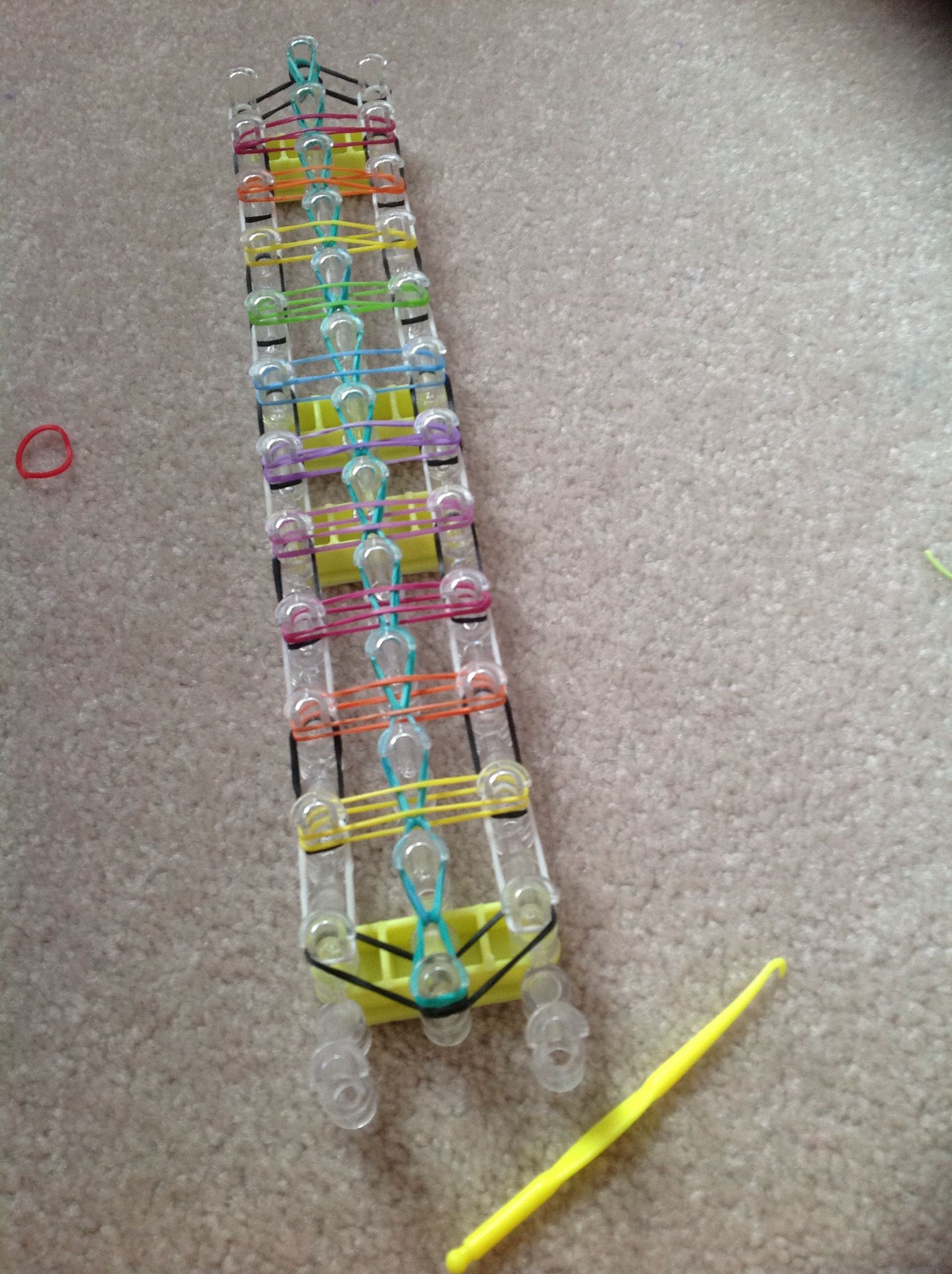Rainbow Loom Ladder : 9 Steps (with Pictures) - Instructables