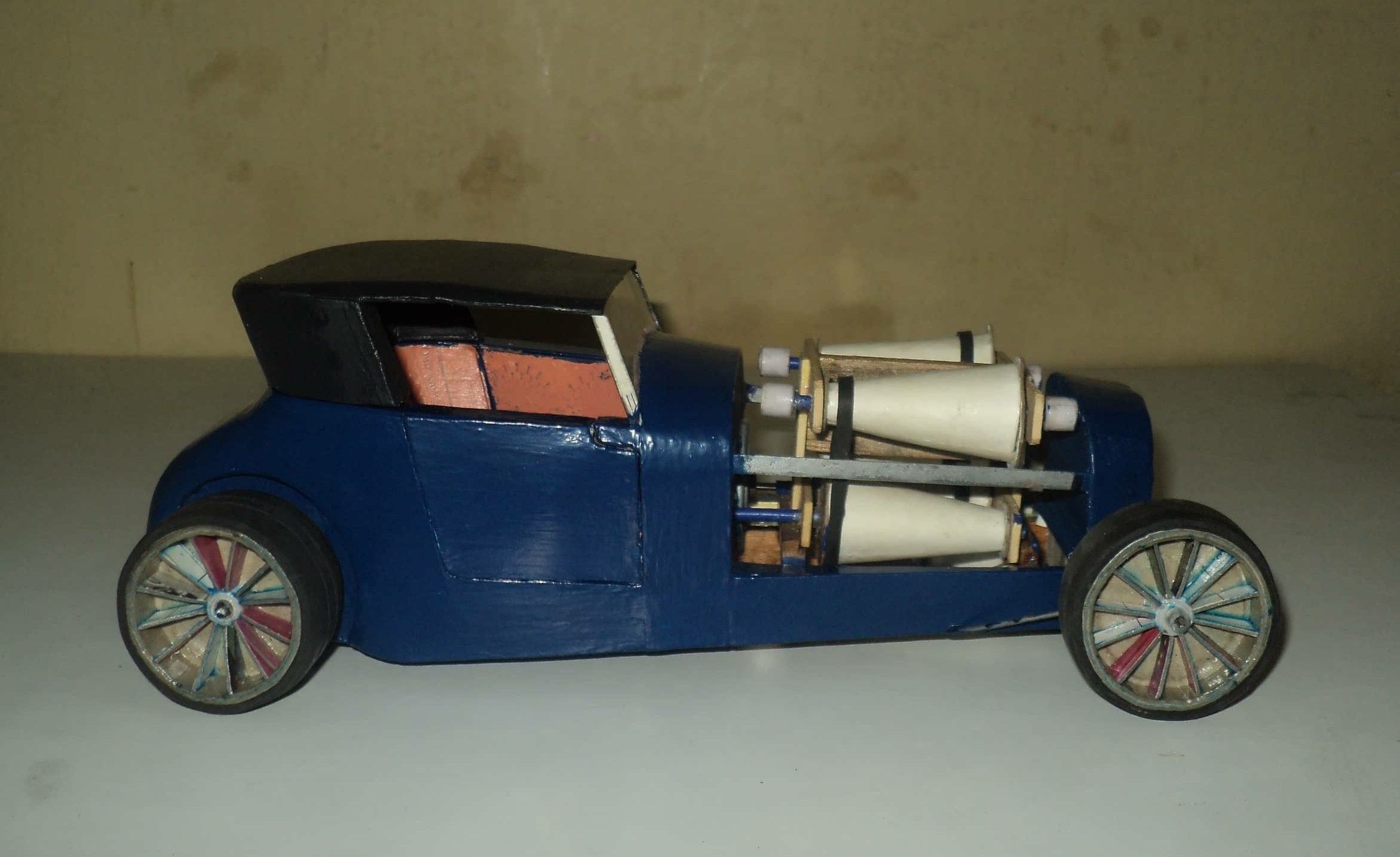 Homemade Hot Rod Vintage Car Model : 12 Steps (with Pictures ...