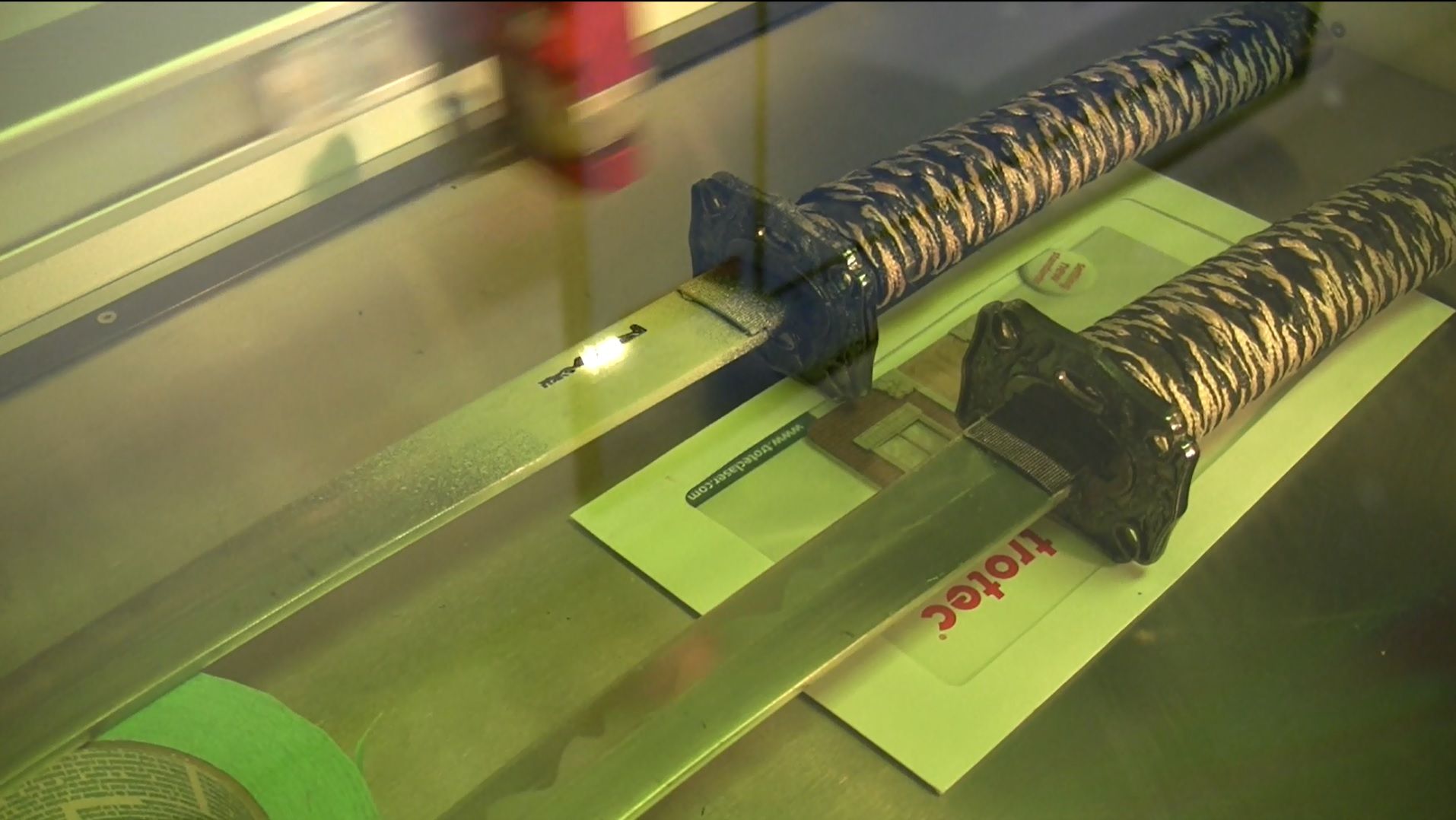 Laser Marking Samurai Swords : 8 Steps (with Pictures) - Instructables
