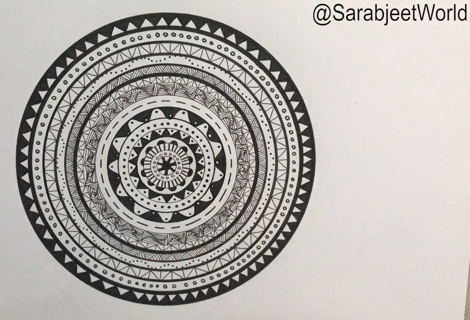 How to Draw the Best Complex Zentangle Design : 11 Steps - Instructables