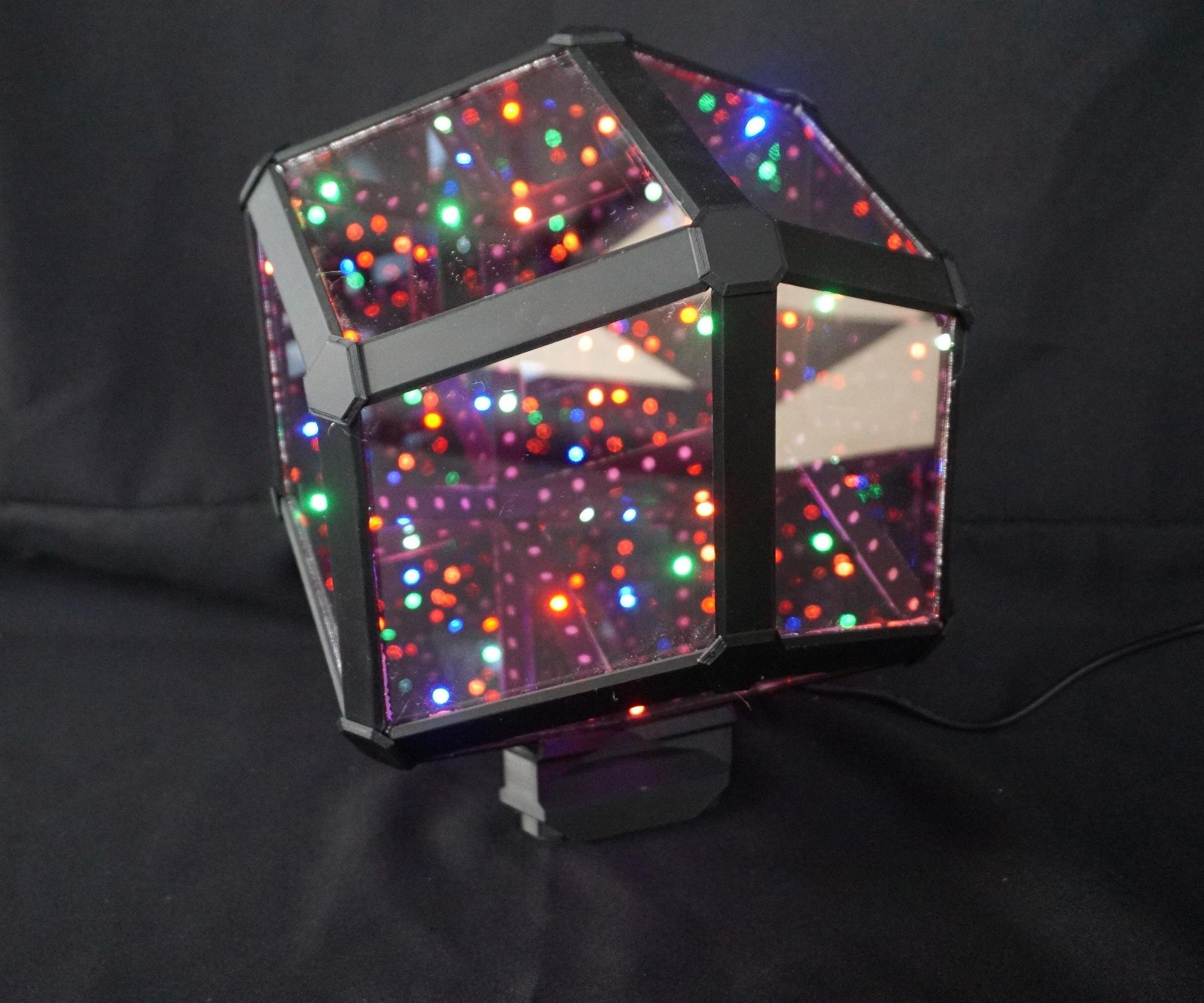 Rhombic Dodecahedron Infinity Lamp : 11 Steps (with Pictures ...