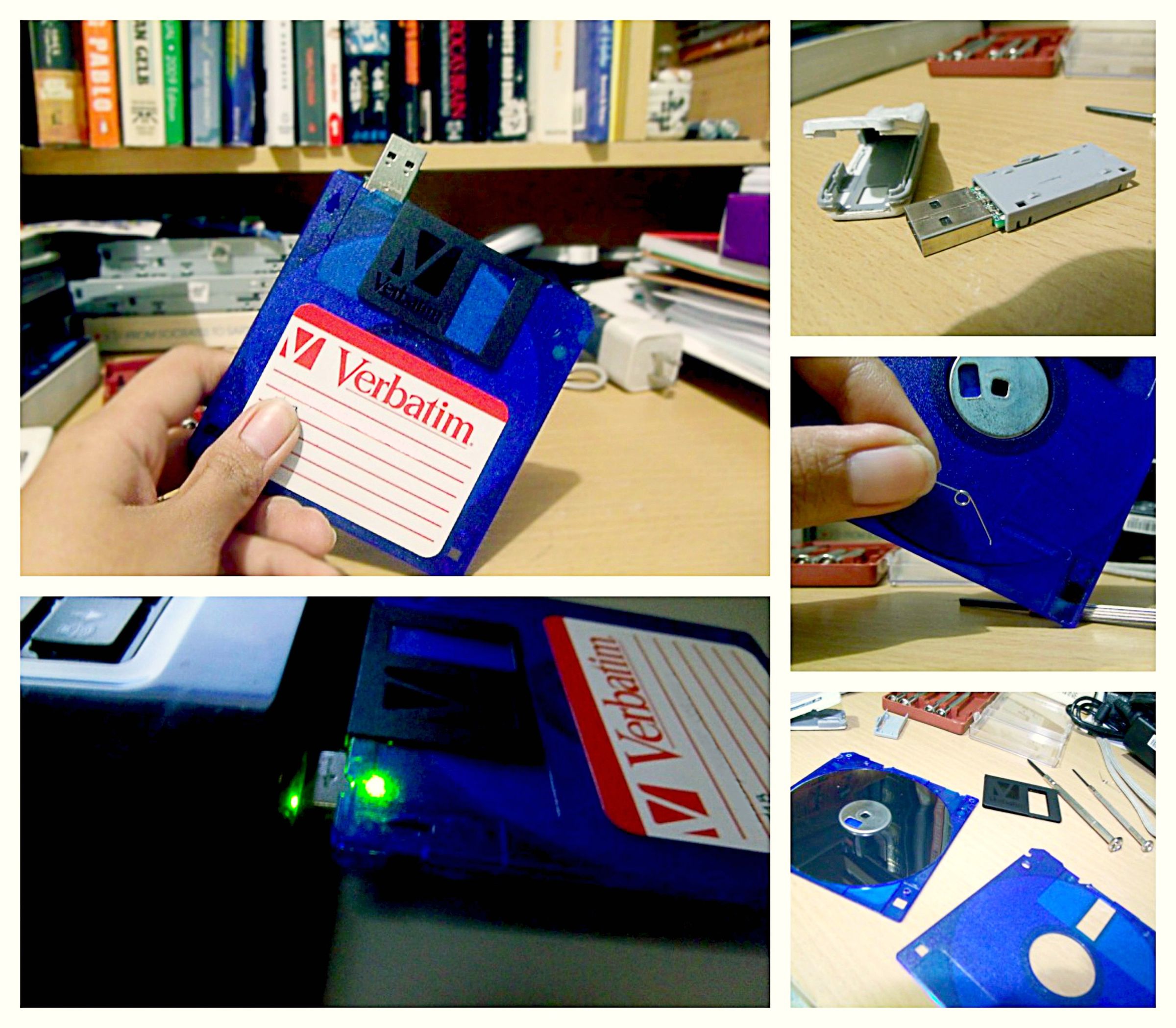 USB Flash Diskette : 7 Steps (with Pictures) - Instructables