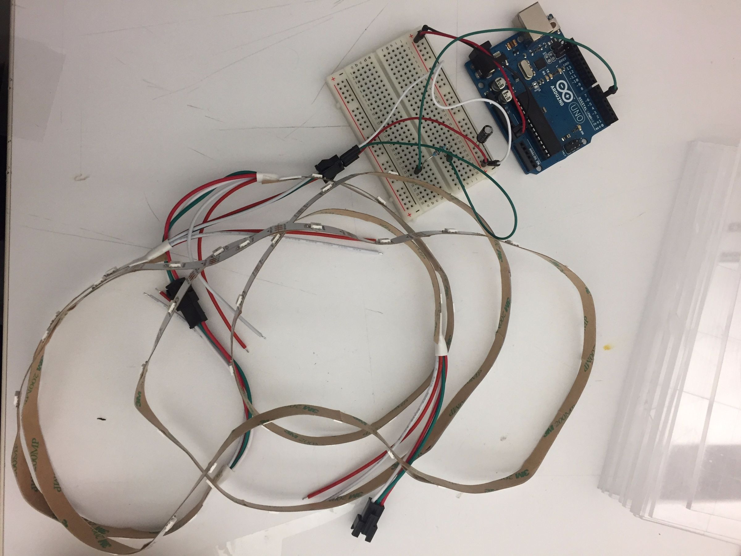 Light Display With Stroke Sensor and Arduino : 6 Steps (with Pictures ...