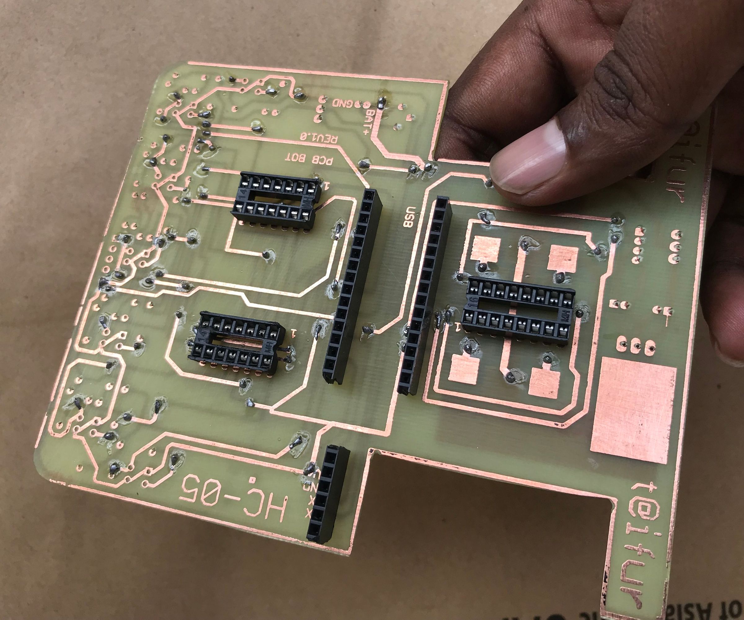 PCB BOT (Line Following, Obstacle Avoiding & Bluetooth Controlled Robot ...