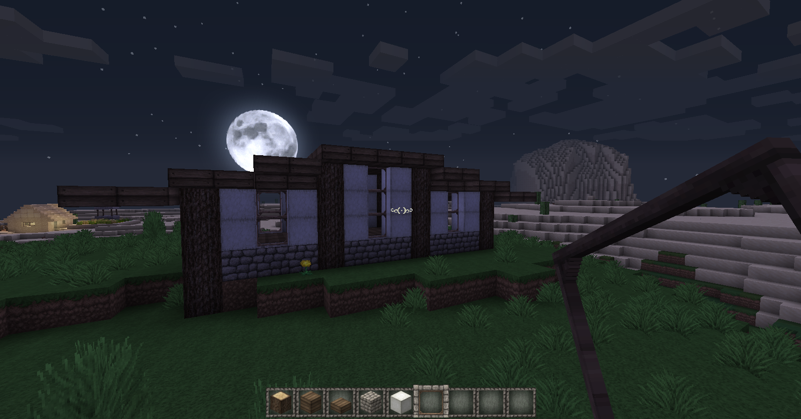 Nice Minecraft Hill House : 4 Steps - Instructables