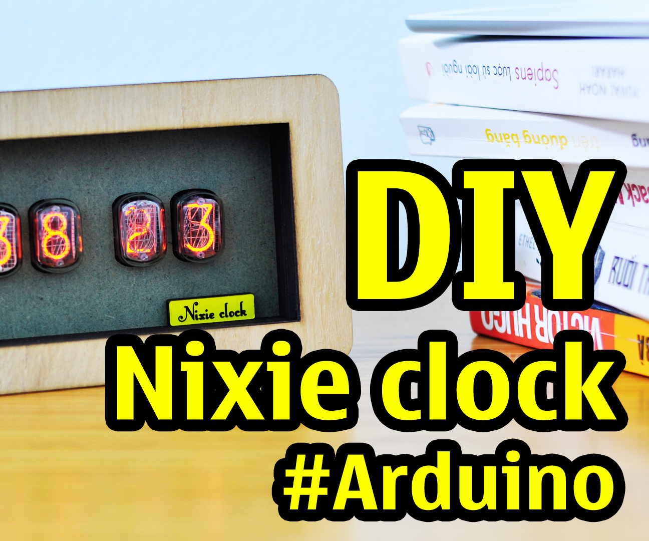 Make Nixie Clock With Arduino in MDF Wood Case : 11 Steps (with ...