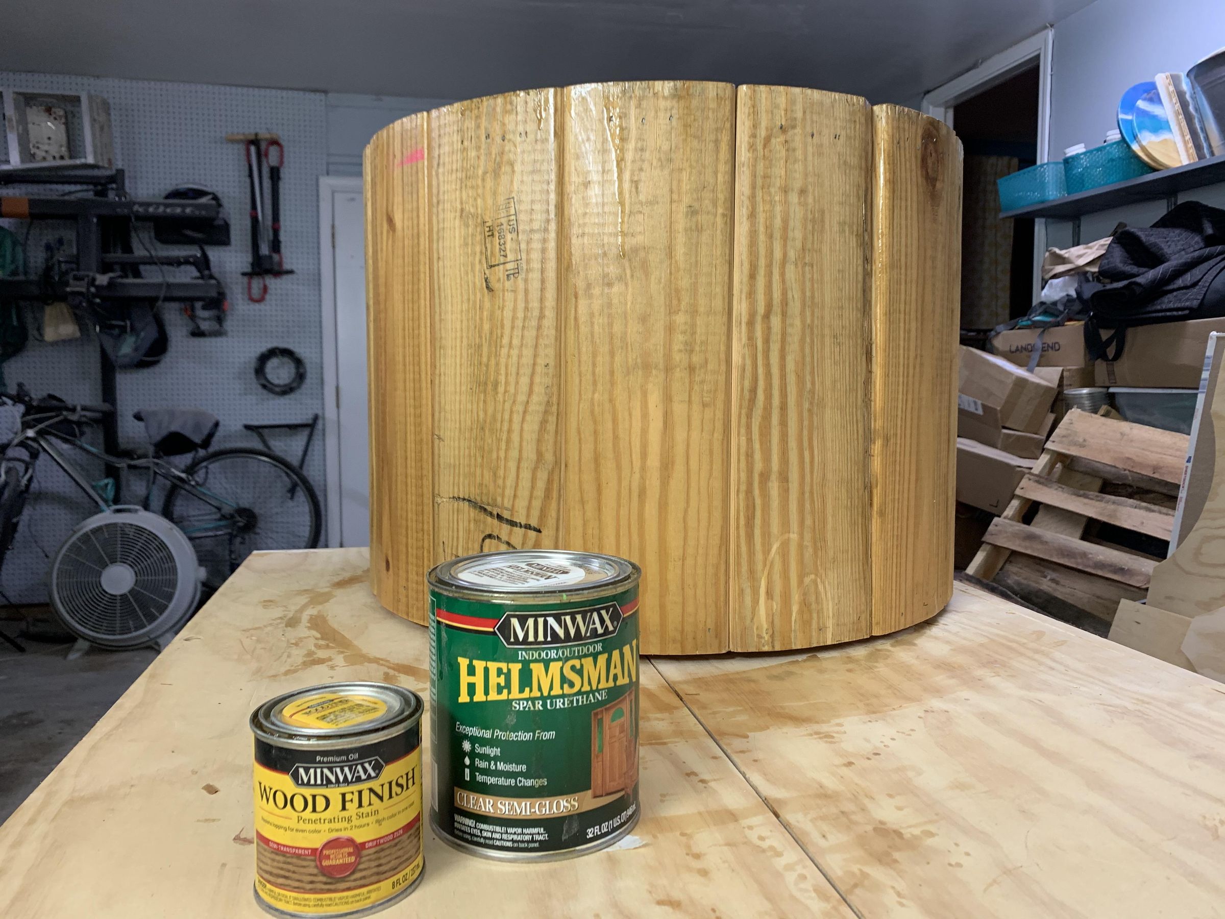 Upcycled Cable Spool Ottoman With Storage : 6 Steps (with Pictures ...