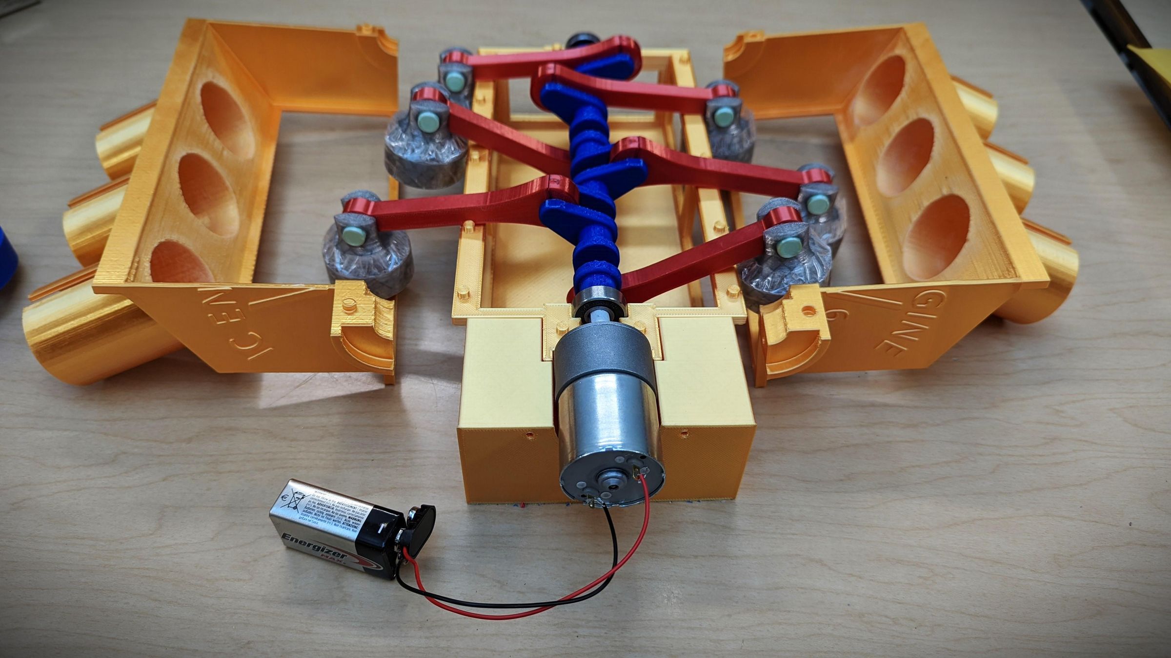3D Printed - V6 Internal Combustion Engine : 12 Steps (with Pictures ...