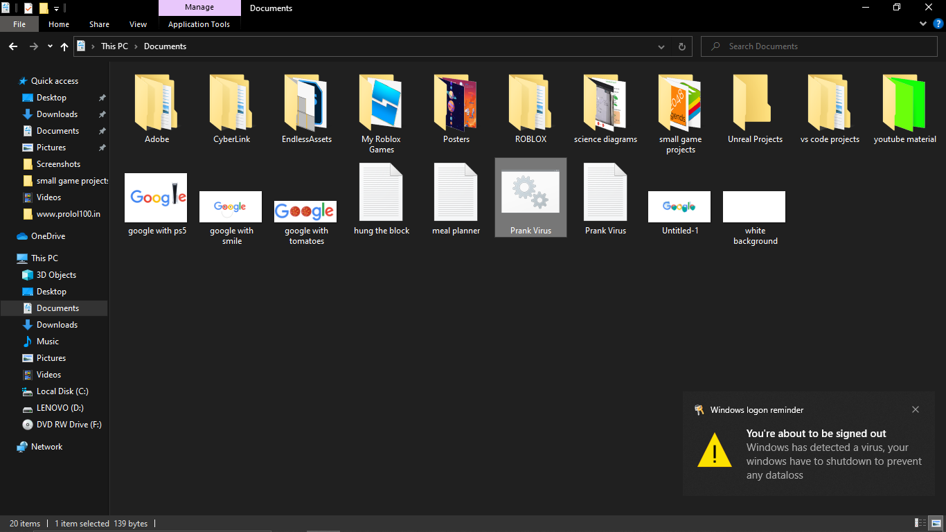 How to Make a Fake Virus on Windows 10 - Instructables