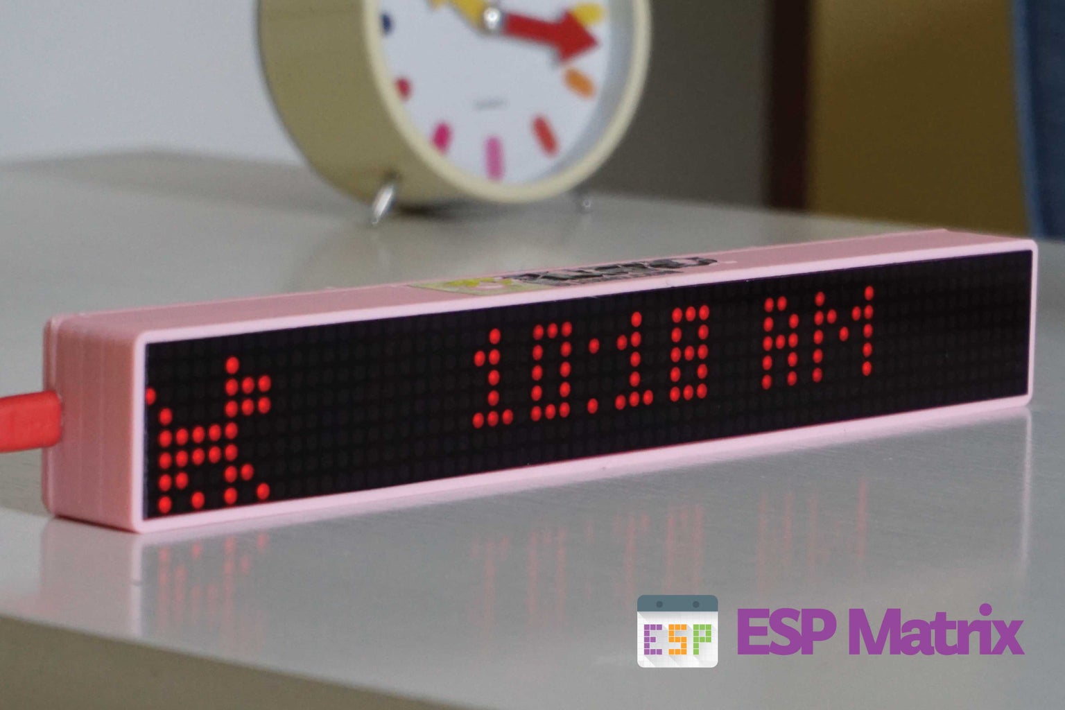 Iot Smart Clock Dot Matrix Use Wemos Esp8266 Esp Matrix 12 Steps With Pictures Instructables 9758