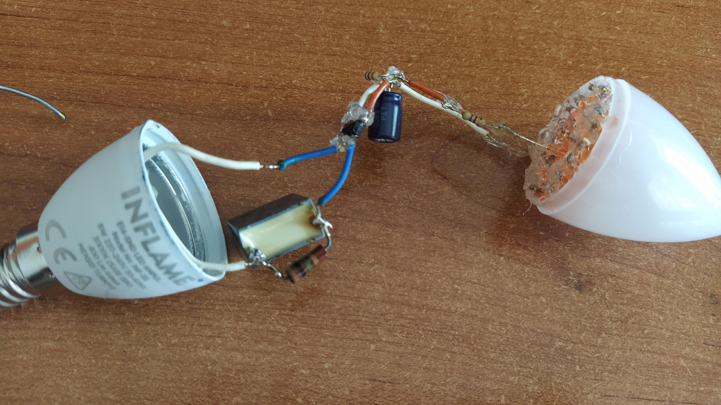 Homemade LED Bulb - Instructables