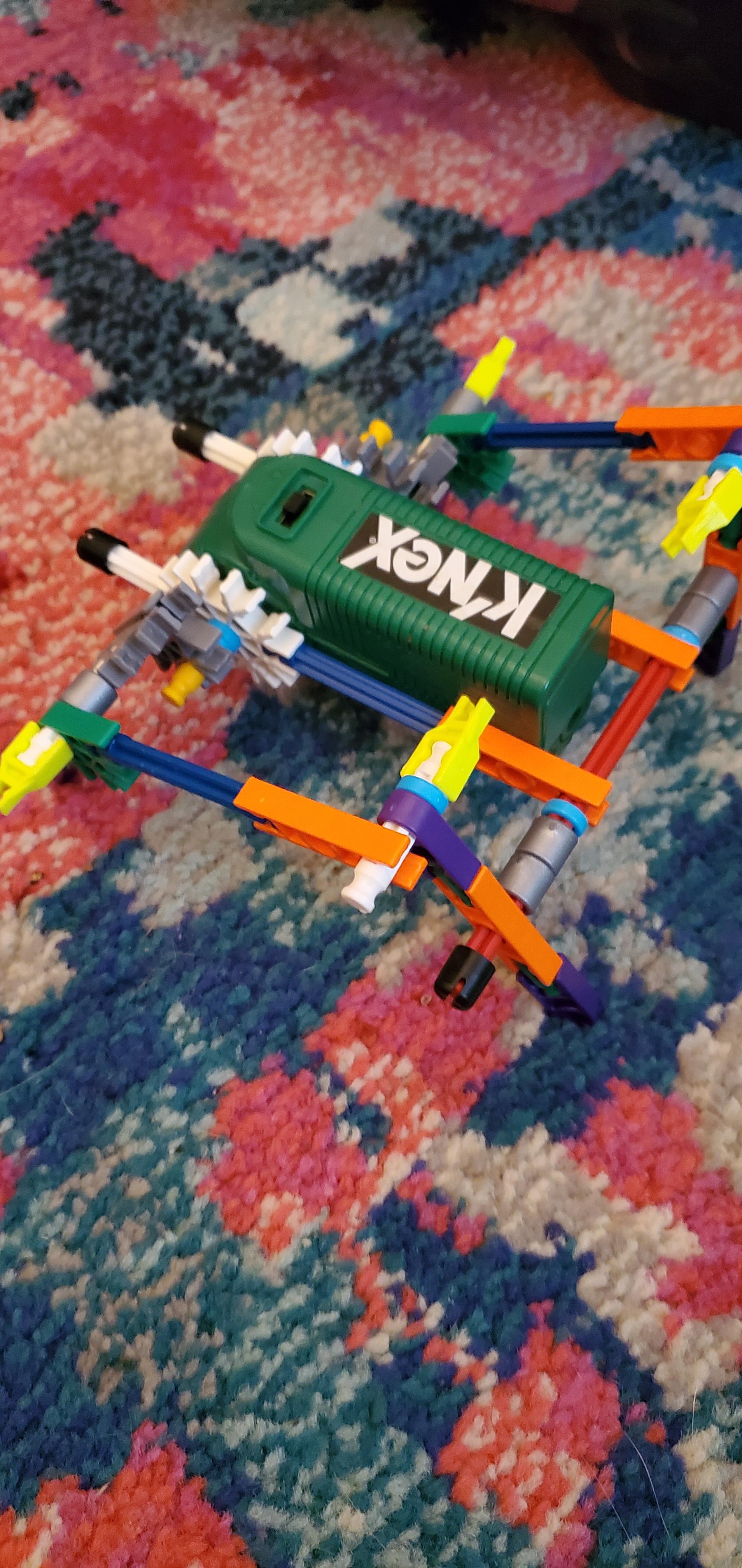 Mini Knex 4 Legged Walking Robot : 7 Steps (with Pictures) - Instructables